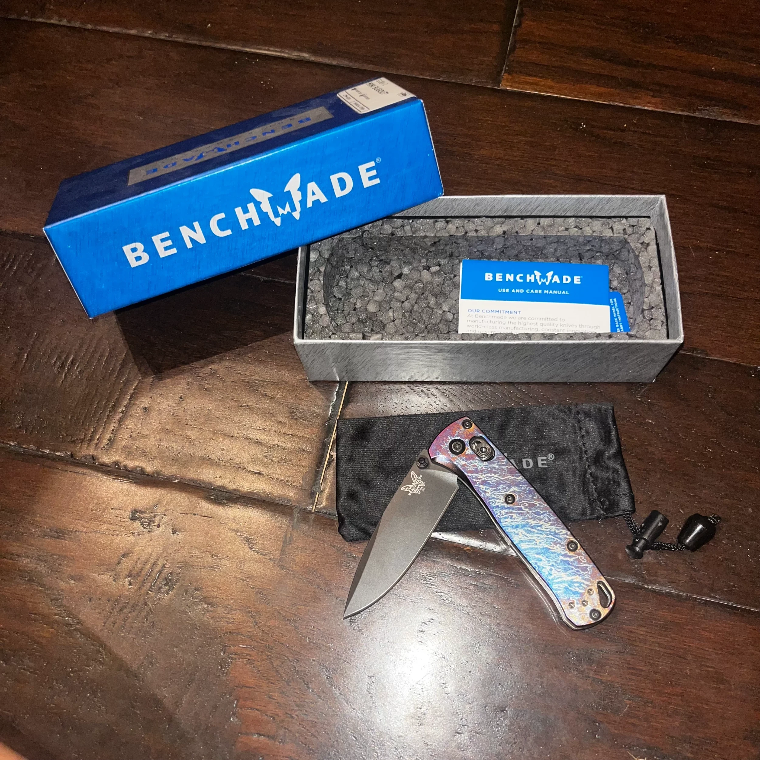 Bladebinge - Benchmade Mini Bugout KP-533BK1-11 Titanium Mayhem