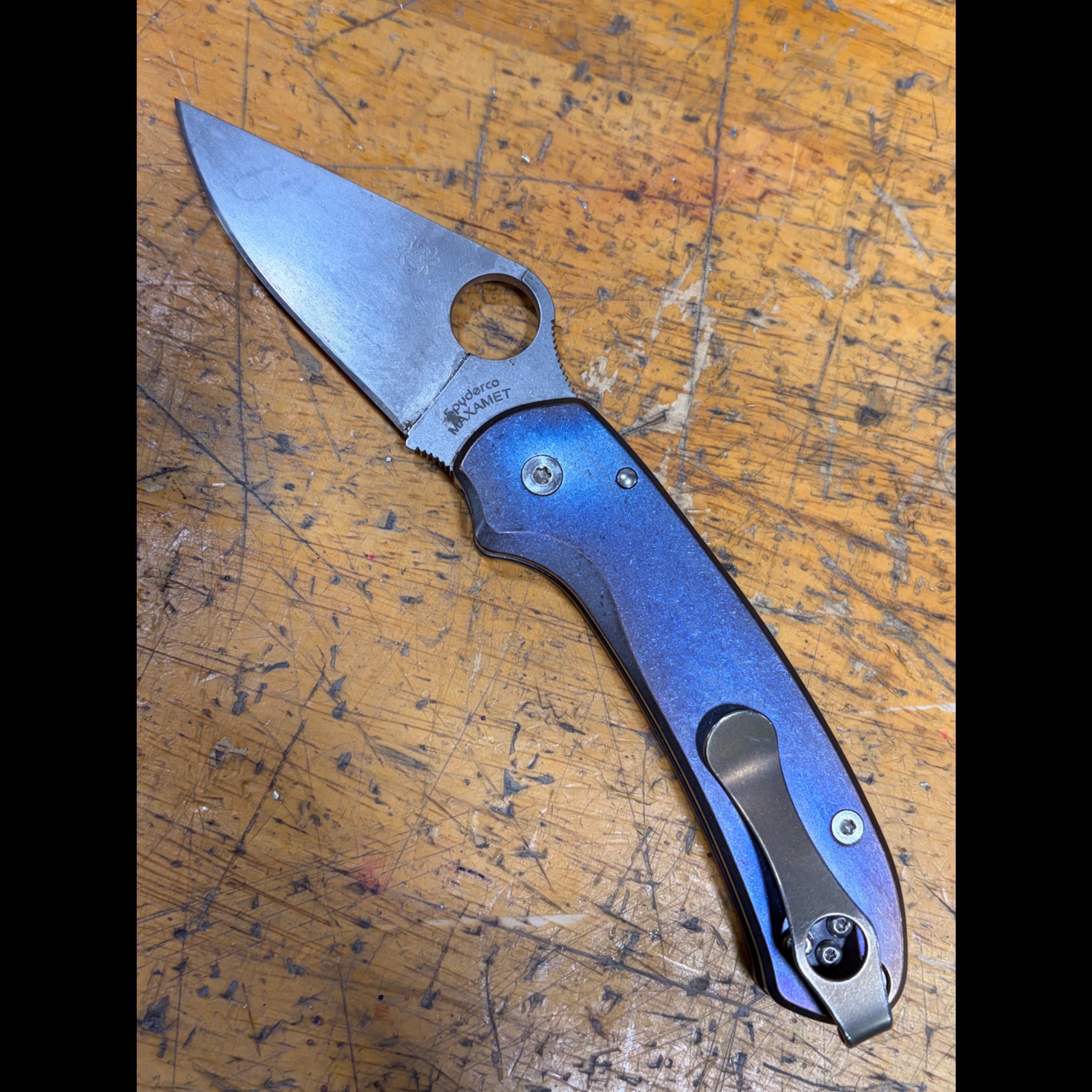 Bladebinge - Maxamet Para3 with Ti scales