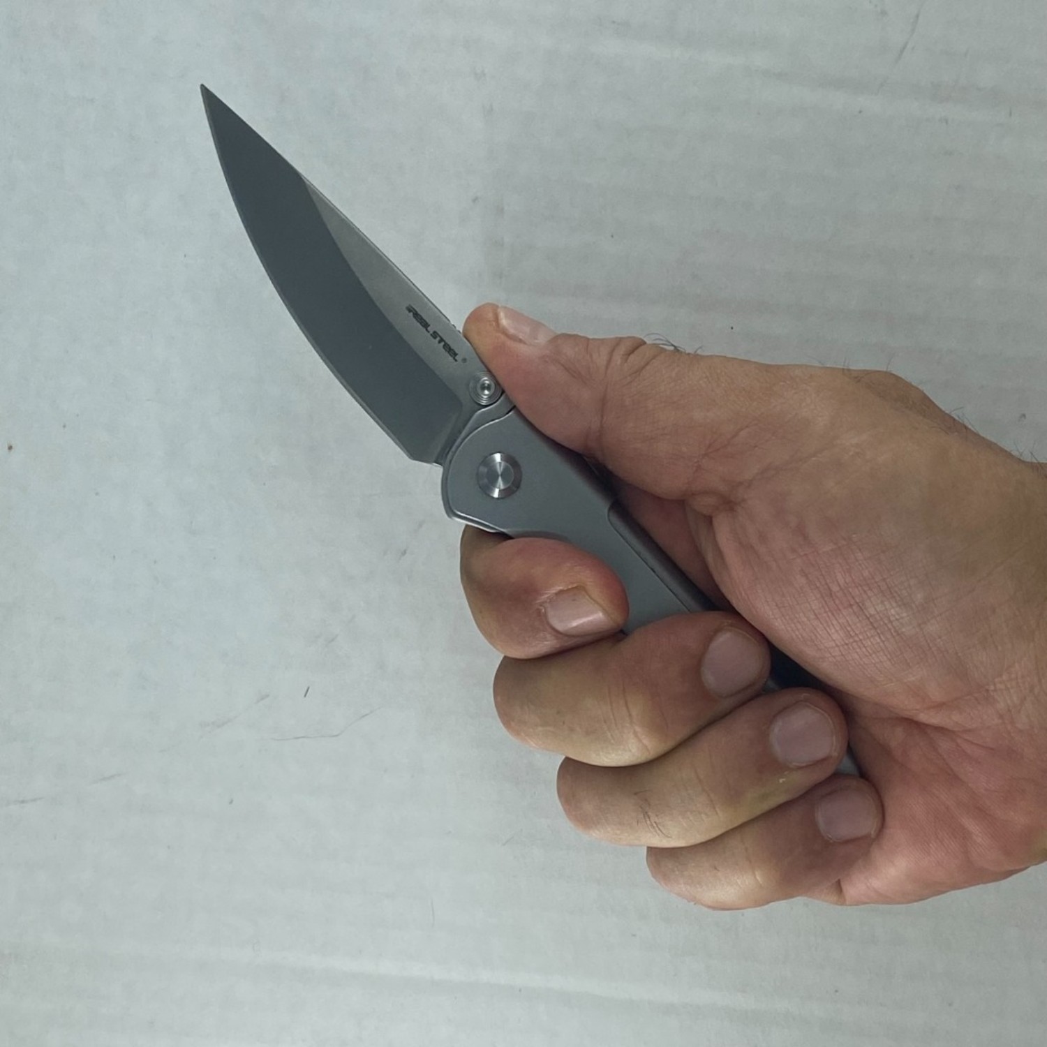 Bladebinge - Real Steel Sylph innovative flipper with super solid integral folded steel handle