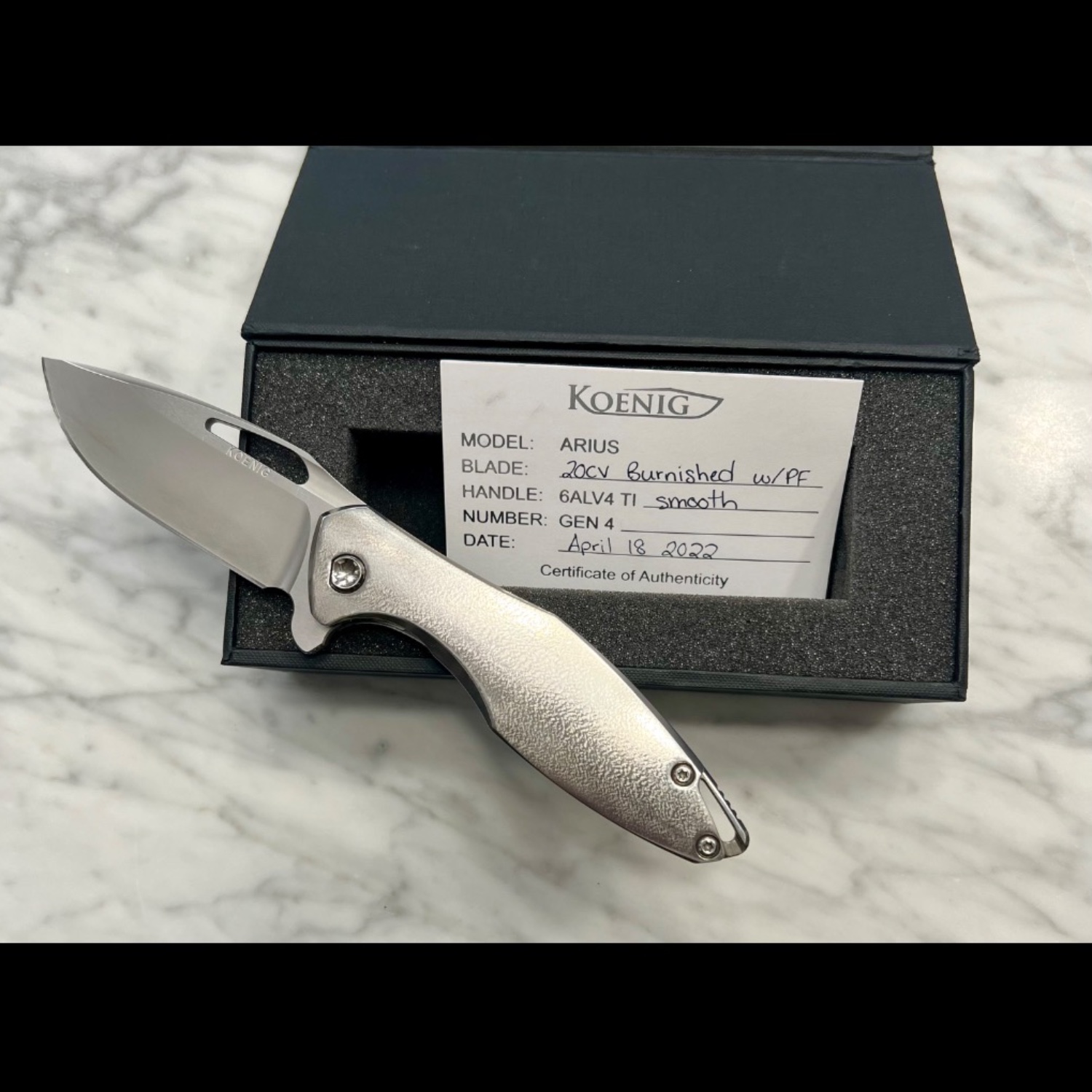 Bladebinge - Custom Koenig Arius