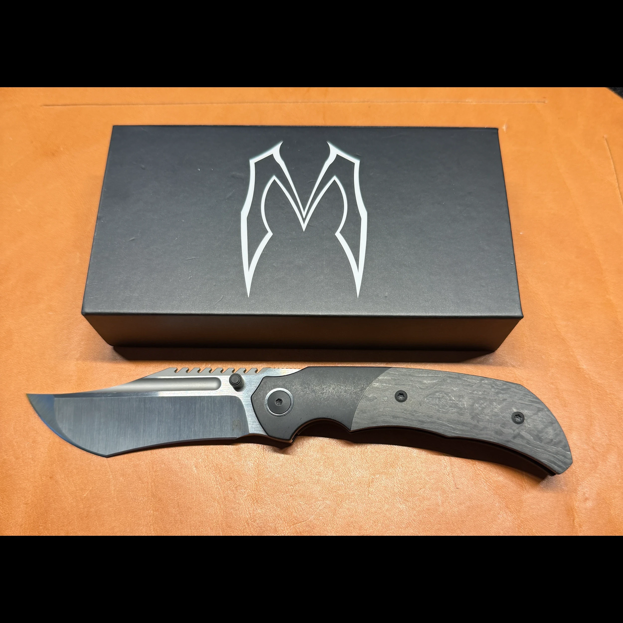 Bladebinge - Merriken Knives Mini Ultimatum Bolster Lock Black PVD ...