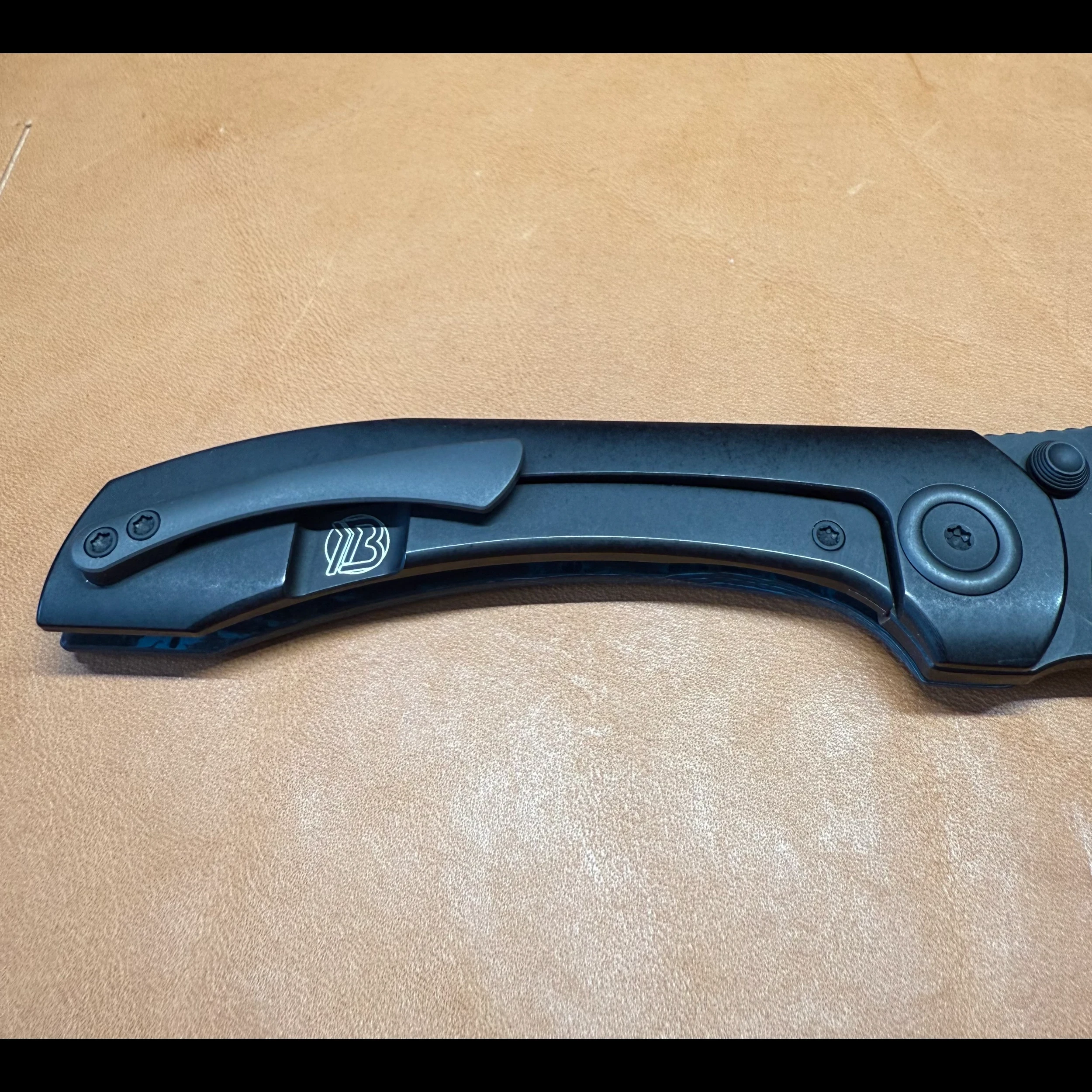 Bladebinge - Brian Brown Raptor Folding knife Arctic Storm Exclusive