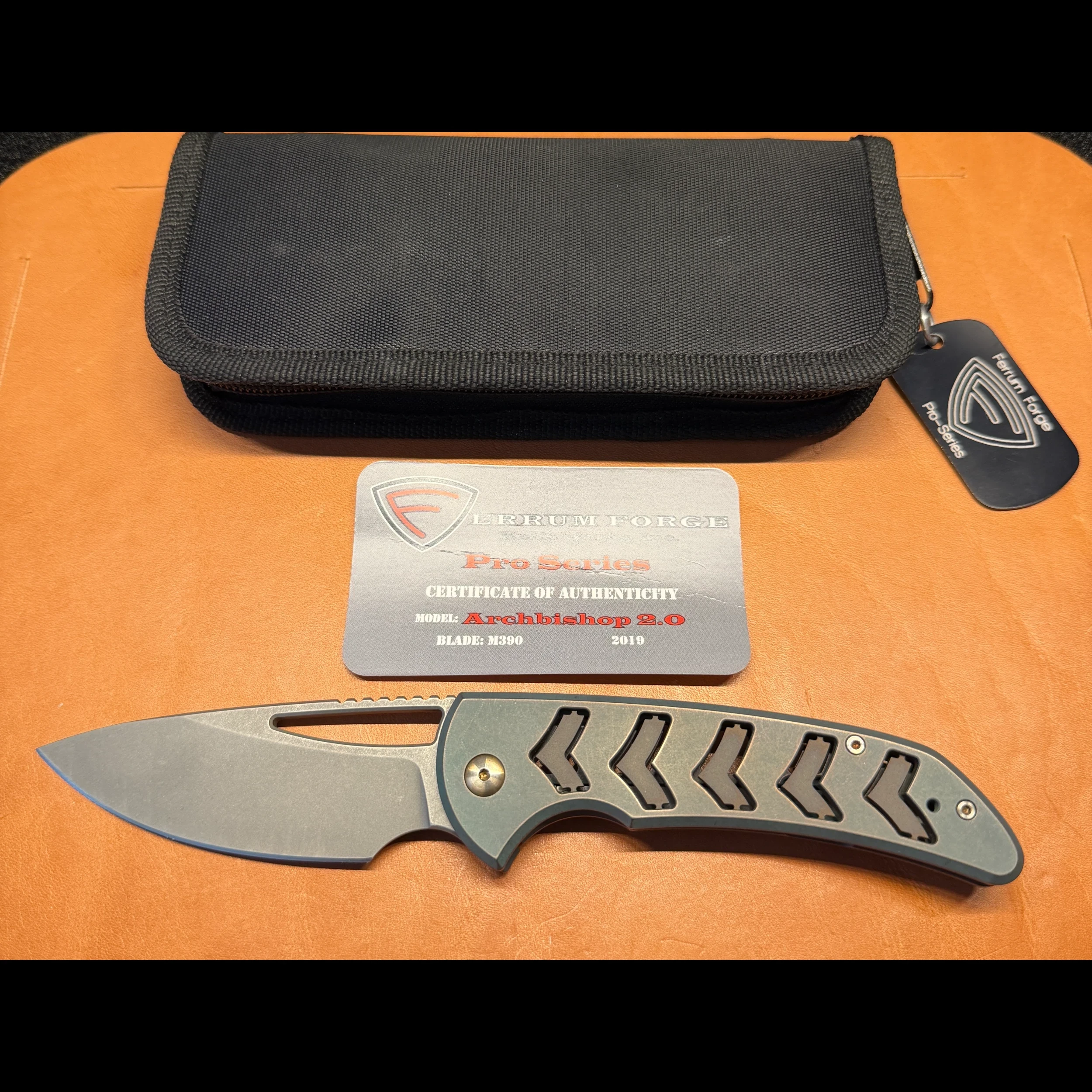 Bladebinge - Ferrum Forge Archbishop 2.0 Pro Series M390 custom ...