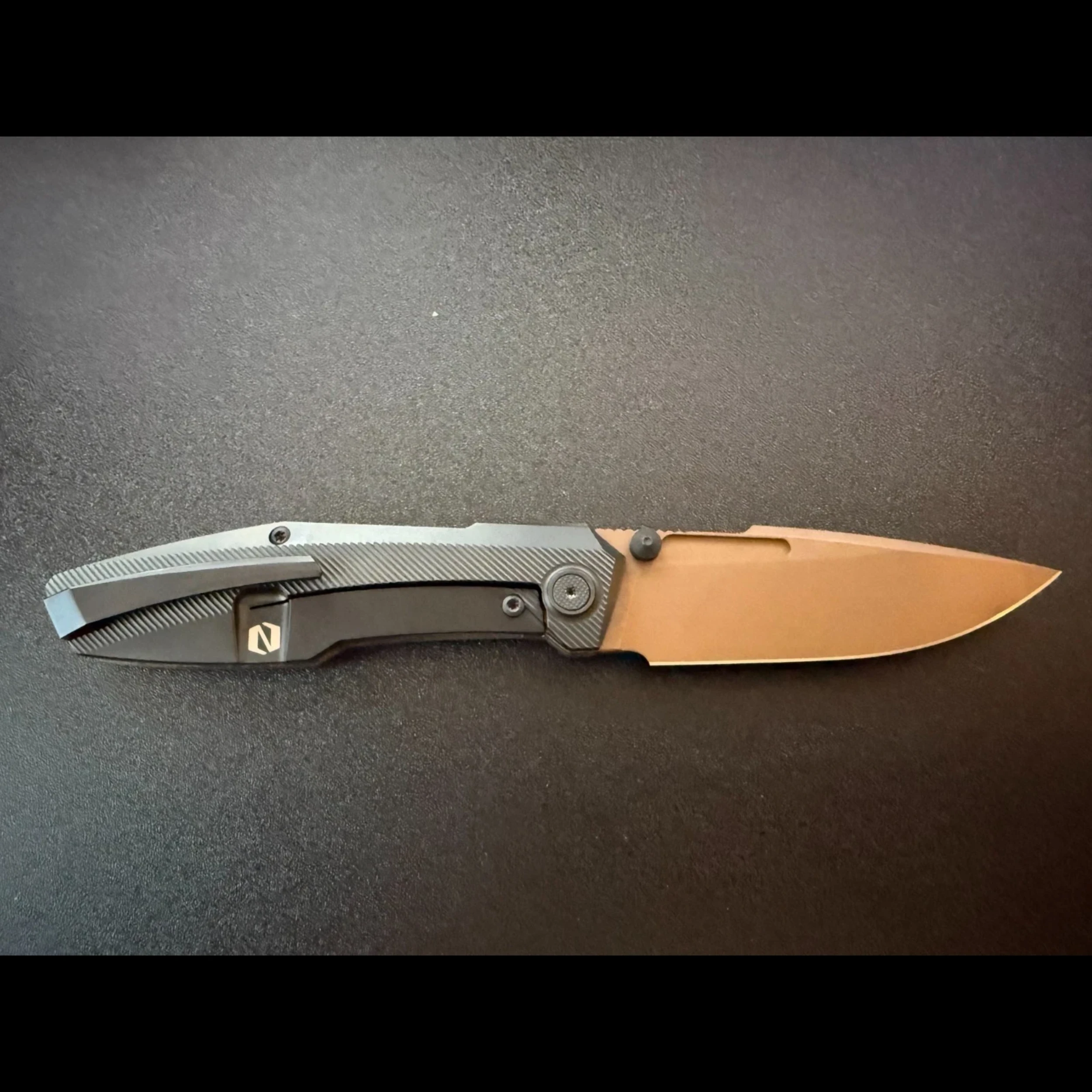 Bladebinge - Null Knives Raiden R2 Type S Copper Camo Carbon Fiber ...