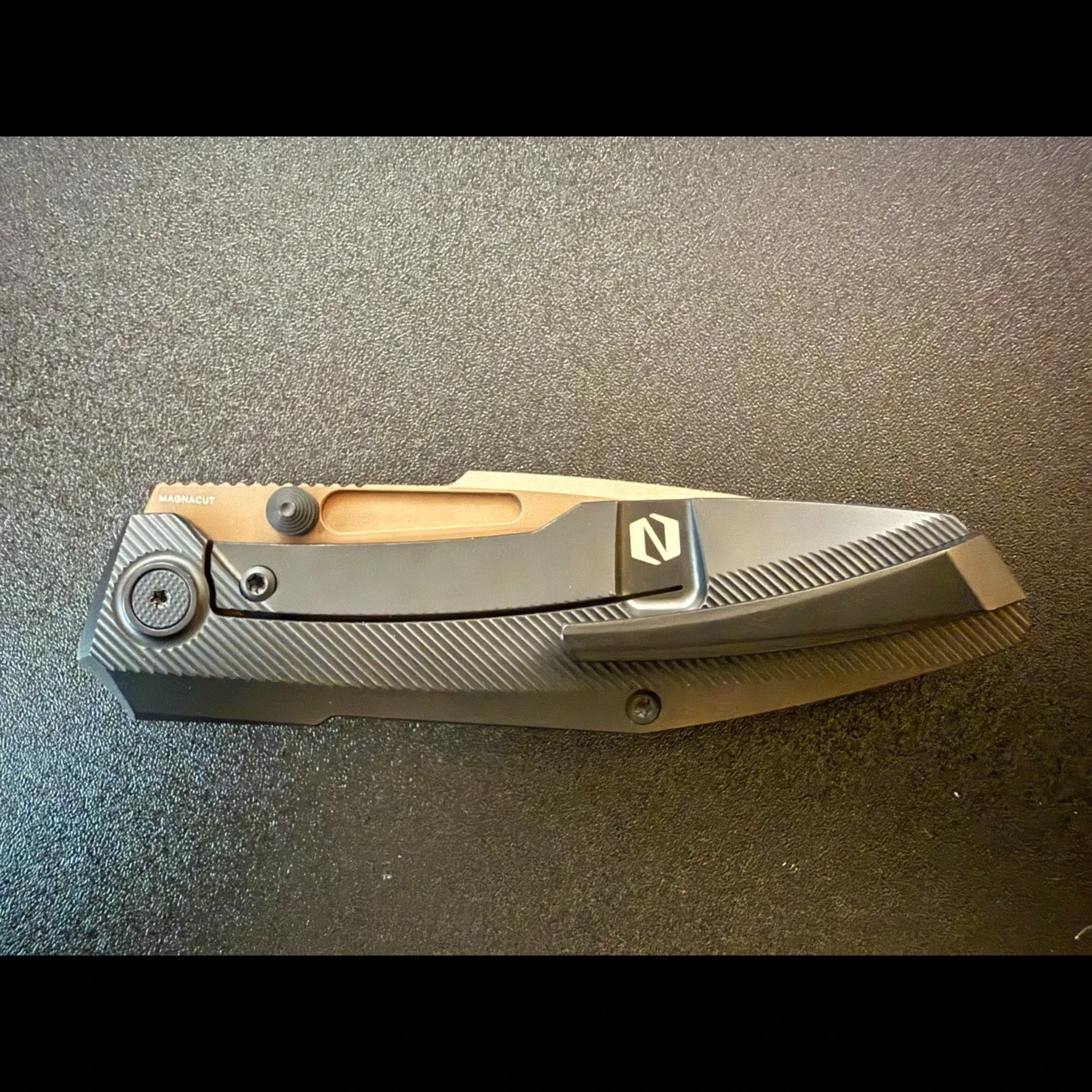 Bladebinge - Null Knives Raiden R2 Type S Copper Camo Carbon Fiber ...