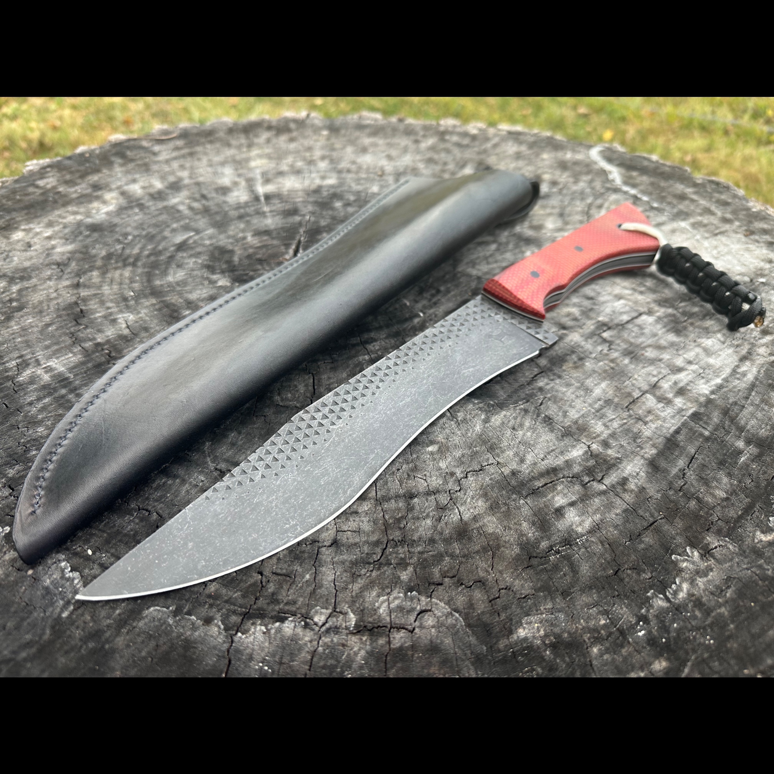 Bladebinge - Recurve Rasp Fixed Blade