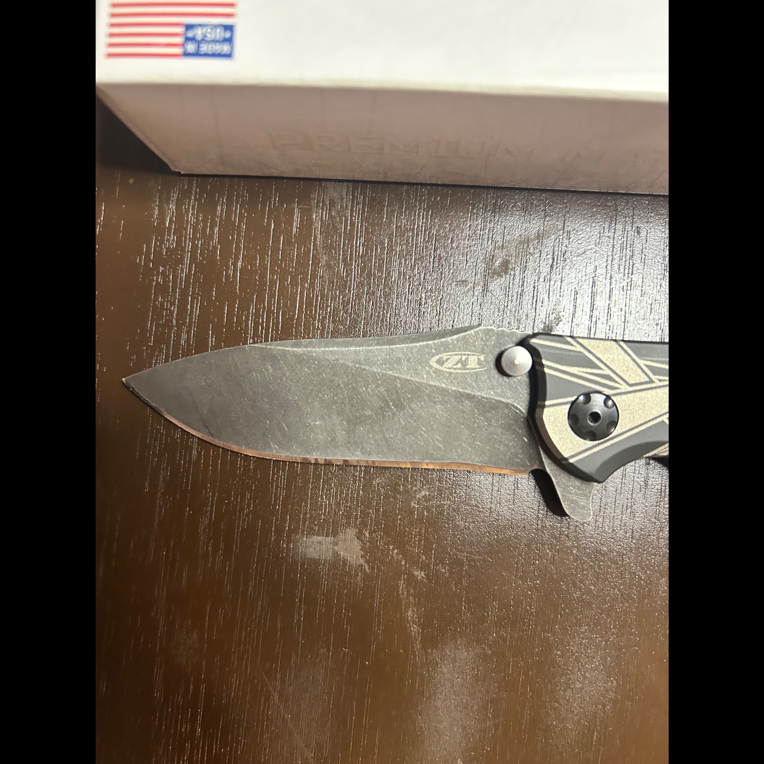 Bladebinge - ZT 0562 TI S110v Sprint Run Zero Tolerance