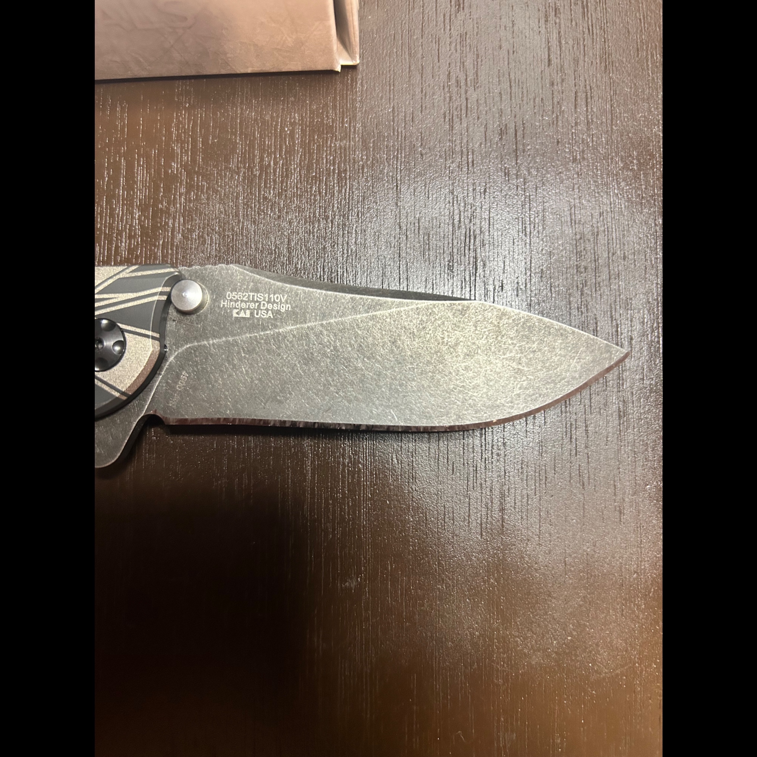 Bladebinge - ZT 0562 TI S110v Sprint Run Zero Tolerance