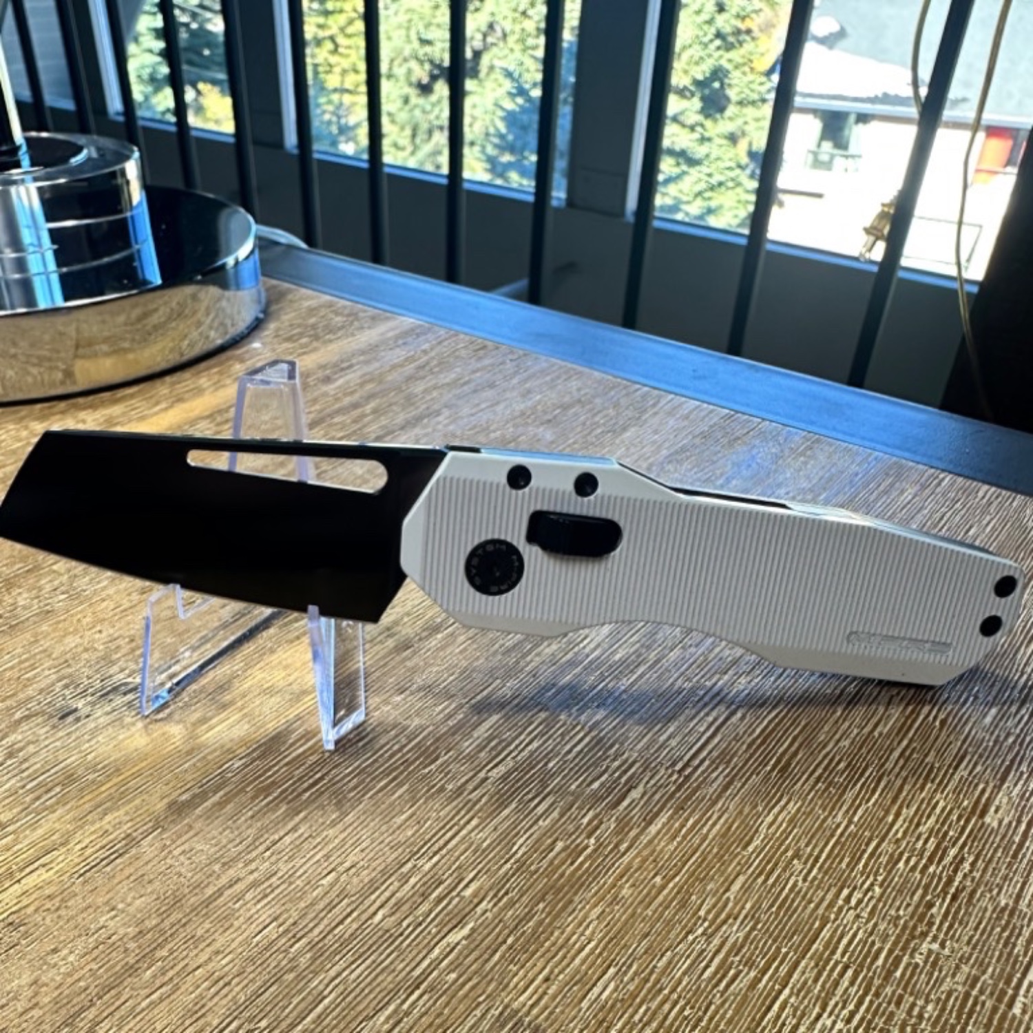 Bladebinge - Winter Blade M-Fire White Titanium & Carbon Fiber, Black ...