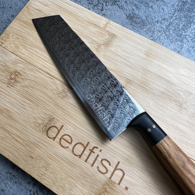 Bladebinge - DEDFISH KIRITSUKE DUO with Cutting Board Case