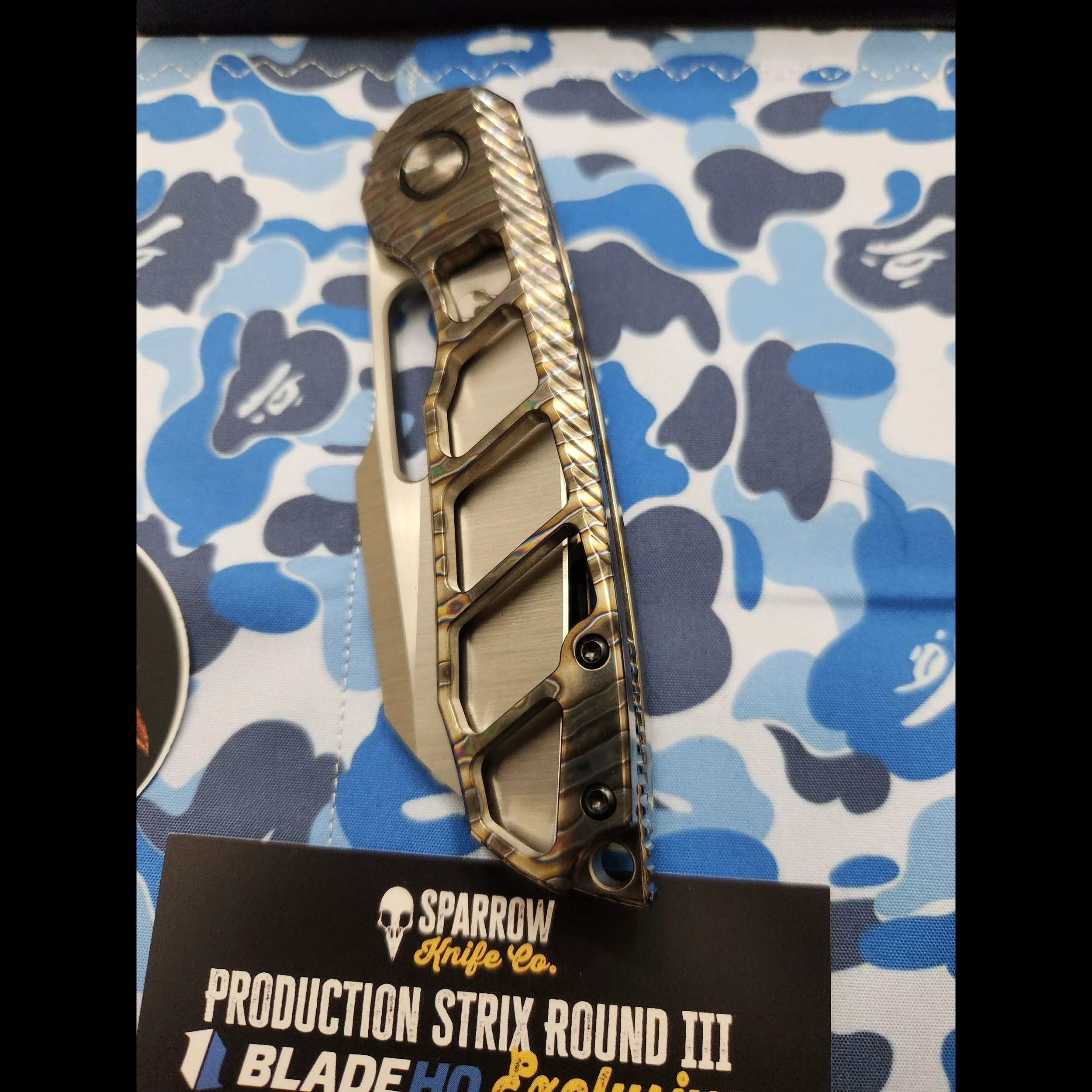 Bladebinge - FIRM ON PRICE Sparrow Strix Blade HQ Exclusive - Heatwave ...