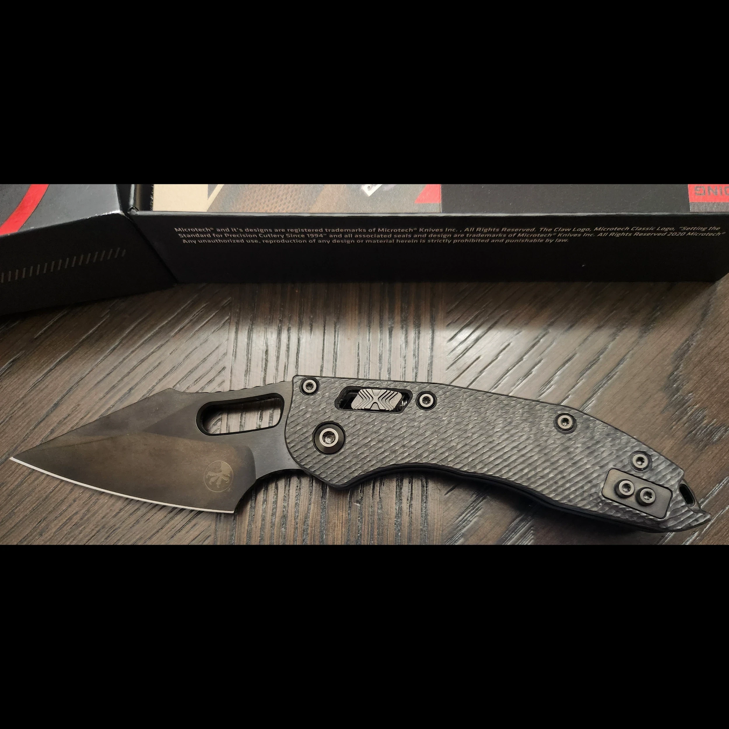 Bladebinge - Microtech stitch DLC