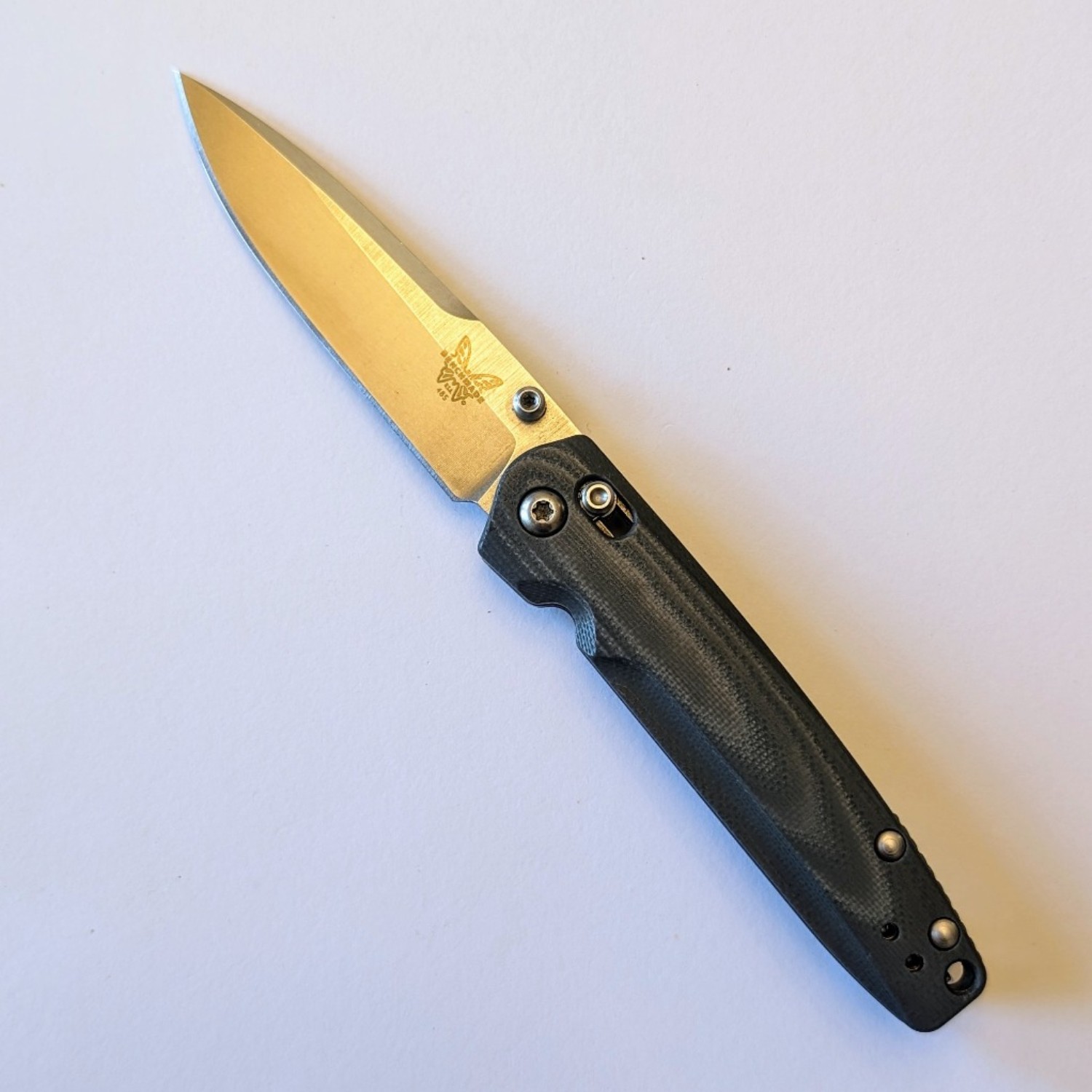 Bladebinge - Benchmade Valet AXIS Lock Knife Gray G-10 (2.96" Satin ...