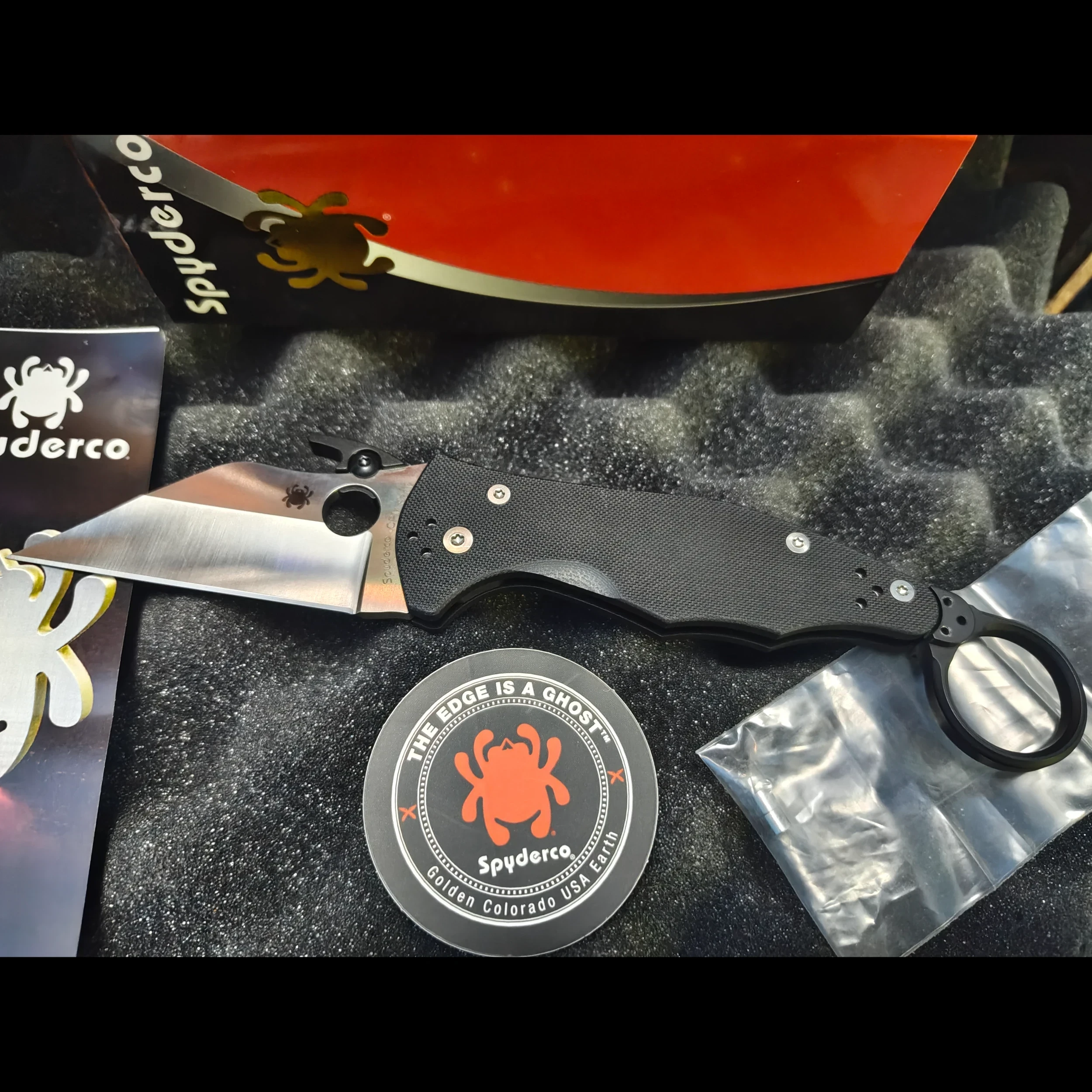 Bladebinge - Spyderco Yojimbo 2 – Modified w/ 5x5 Talisman Exo-Tool ...