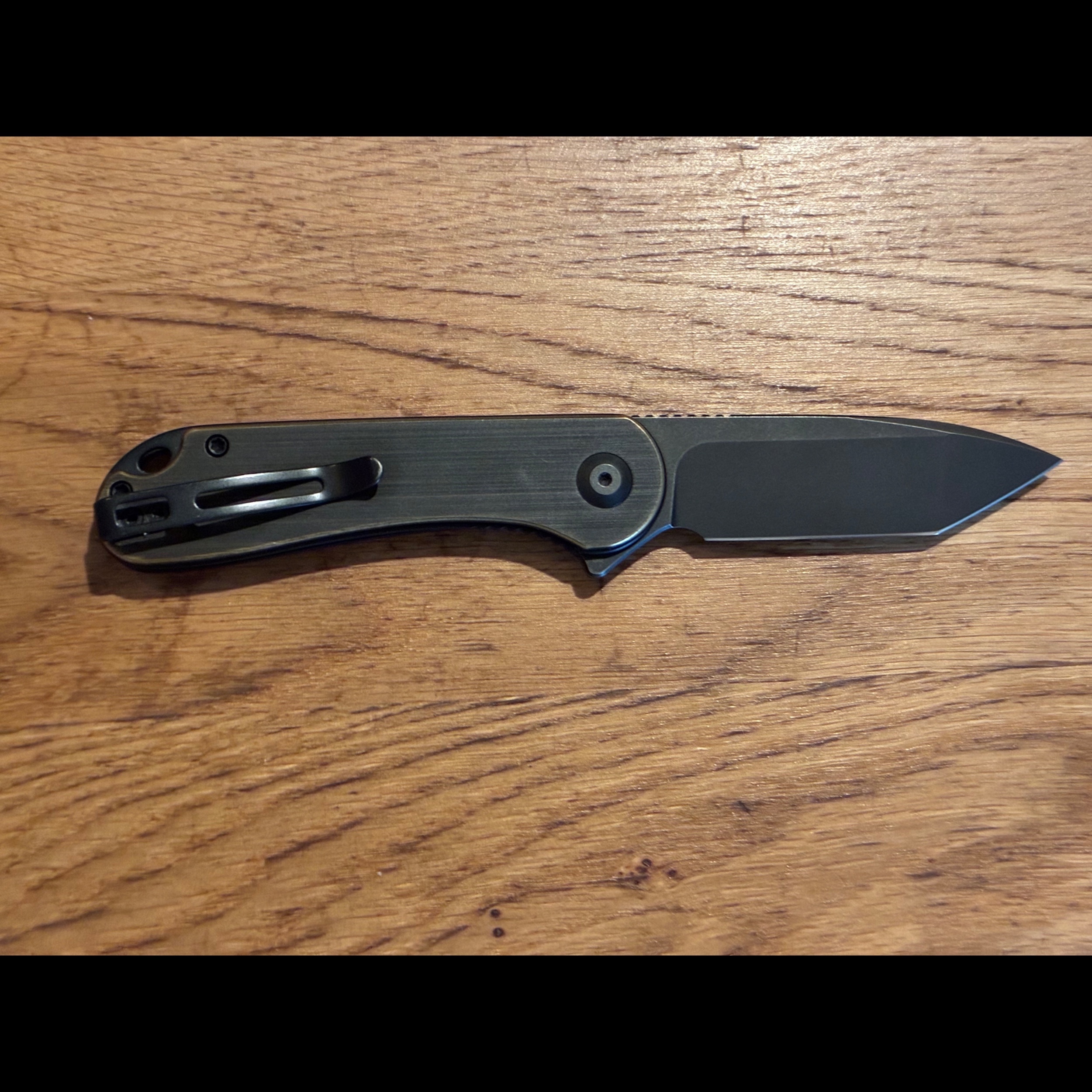 Bladebinge - CIVIVI Elementum Tanto Liner Lock Knife Brass