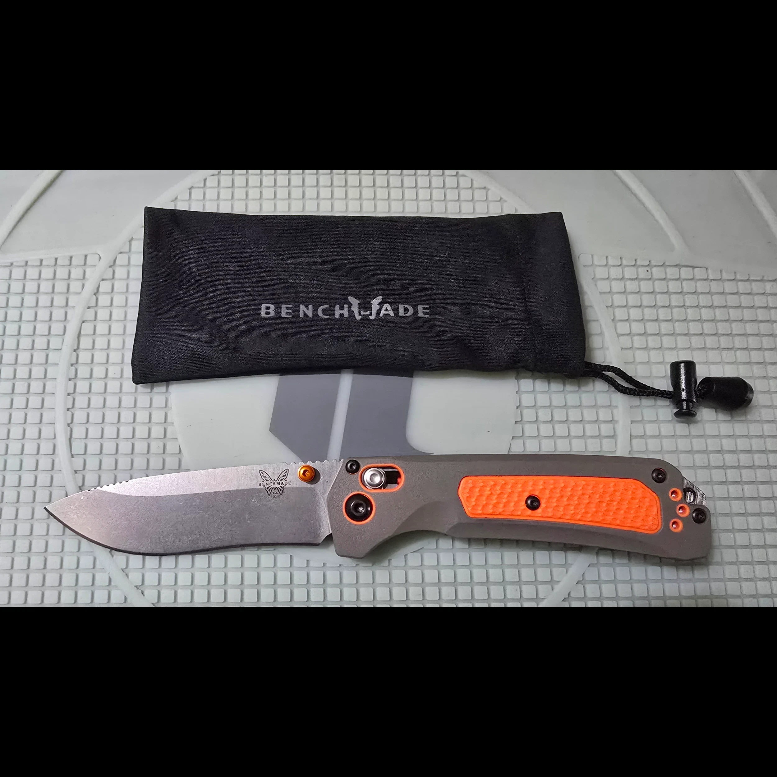 Bladebinge - Benchmade Grizzly Ridge AXIS Lock Knife (3.5" Stonewash) 15061