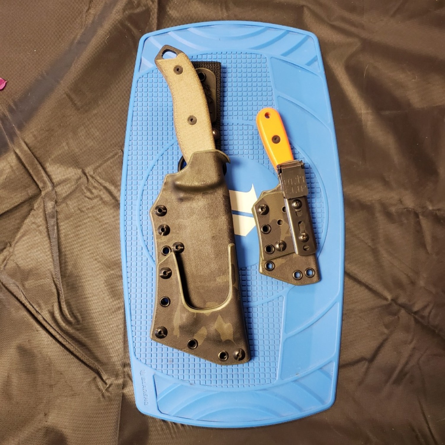 Bladebinge - ESEE Izula and ESEE 5 with Custom Kydex Sheath Set