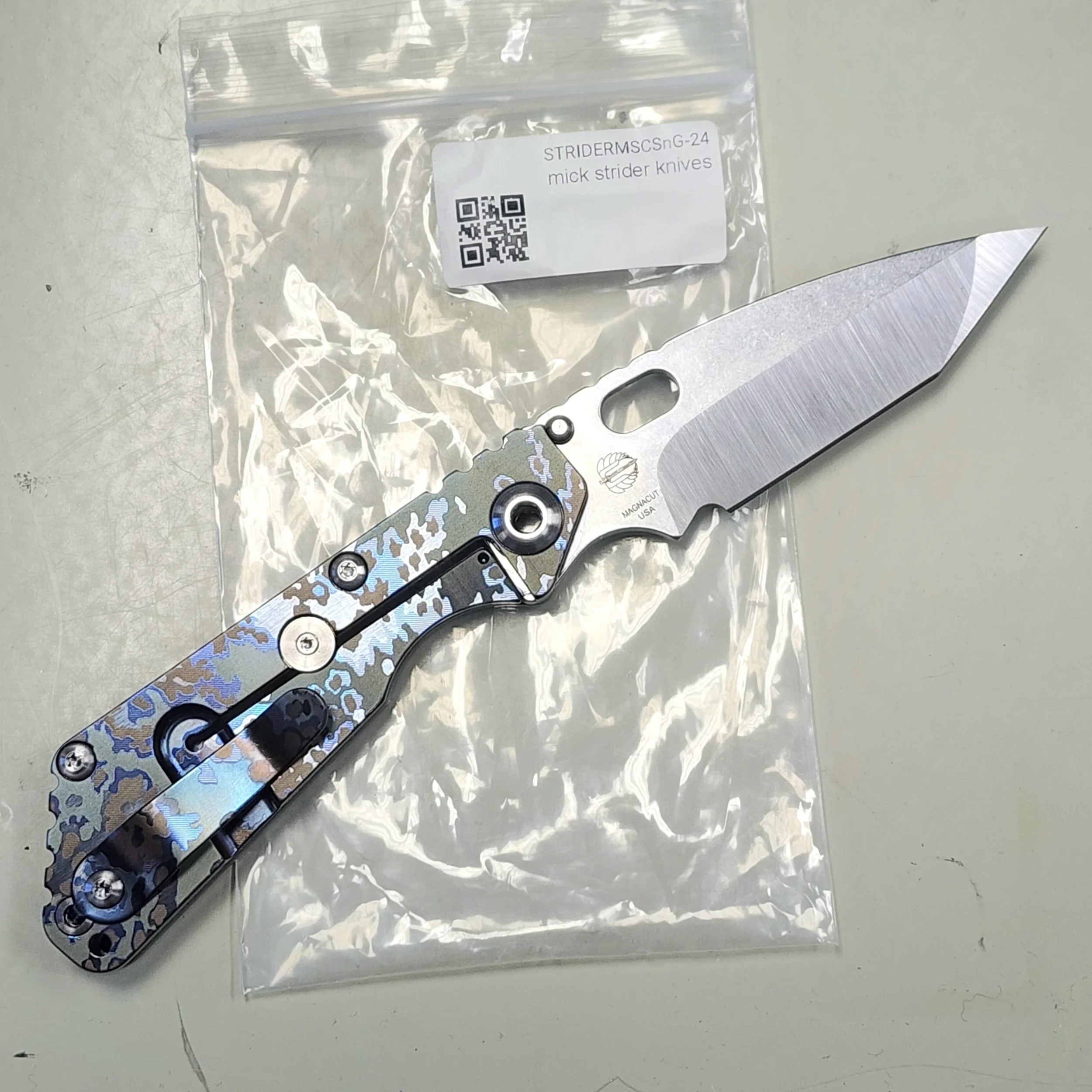 Bladebinge - Strider SnG Performance Partizan Titanium Magnacut Tanto ...