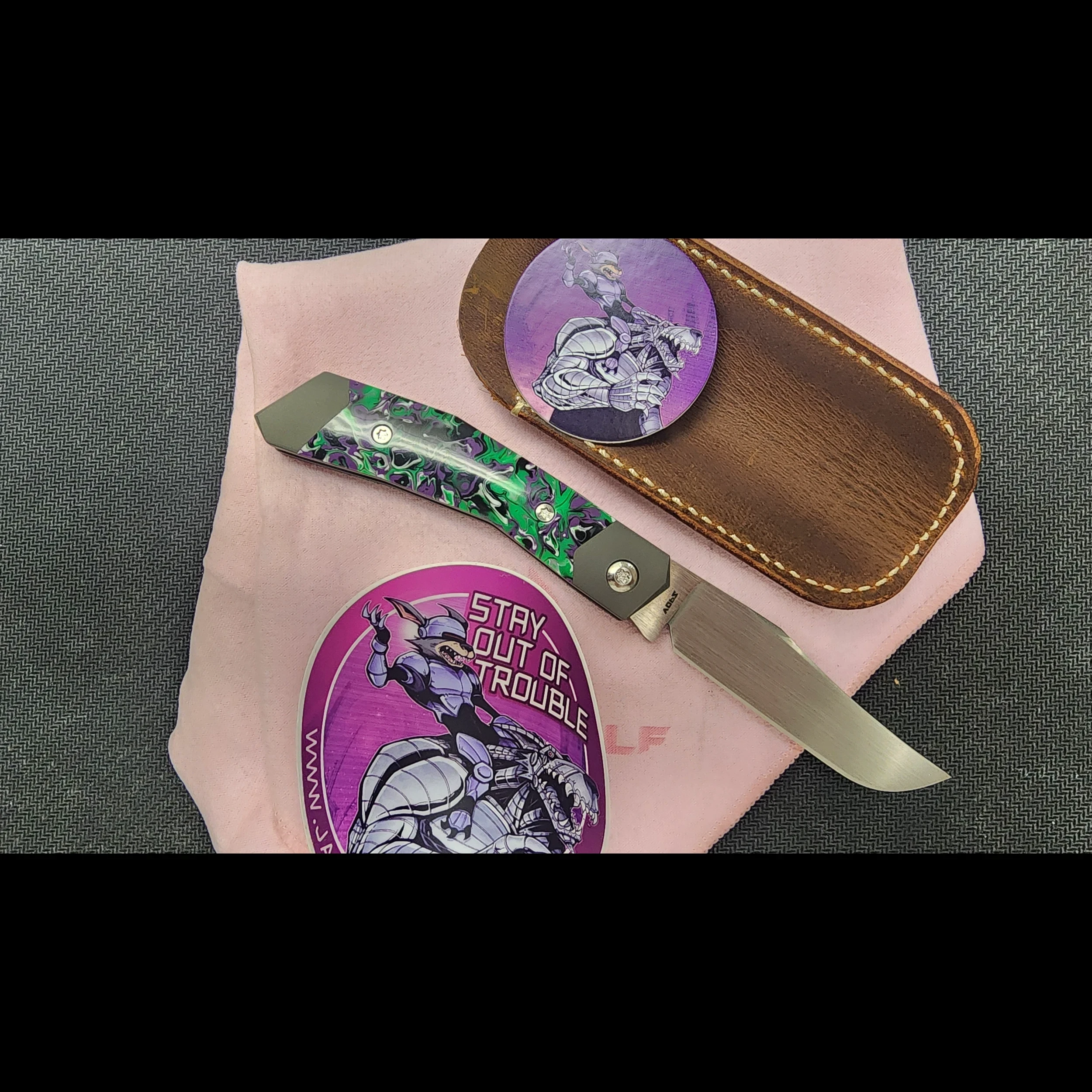 Bladebinge - Jack Wolf Knife Mini Cyborg Jack BNIB