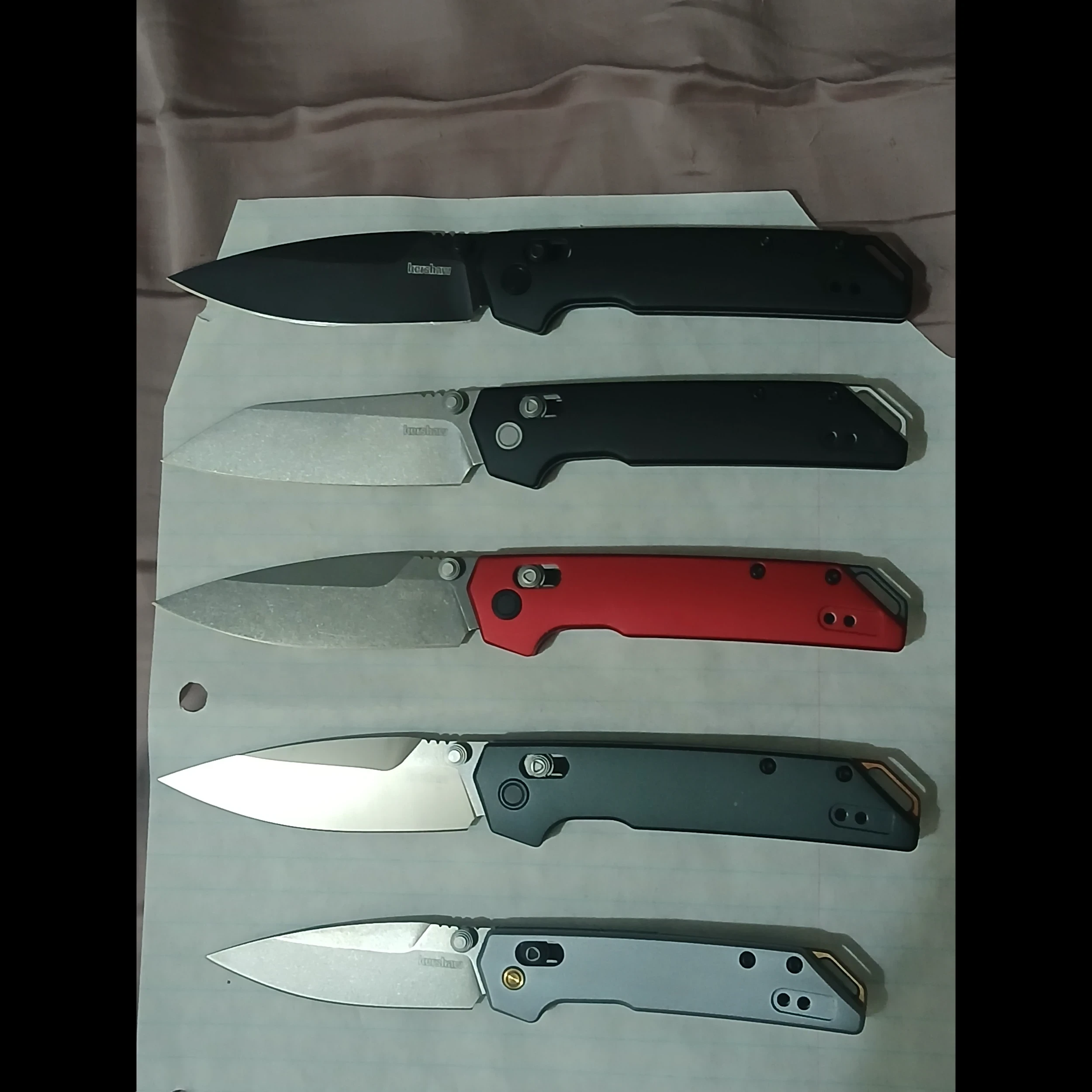 Bladebinge - 5 Kershaw iridiums