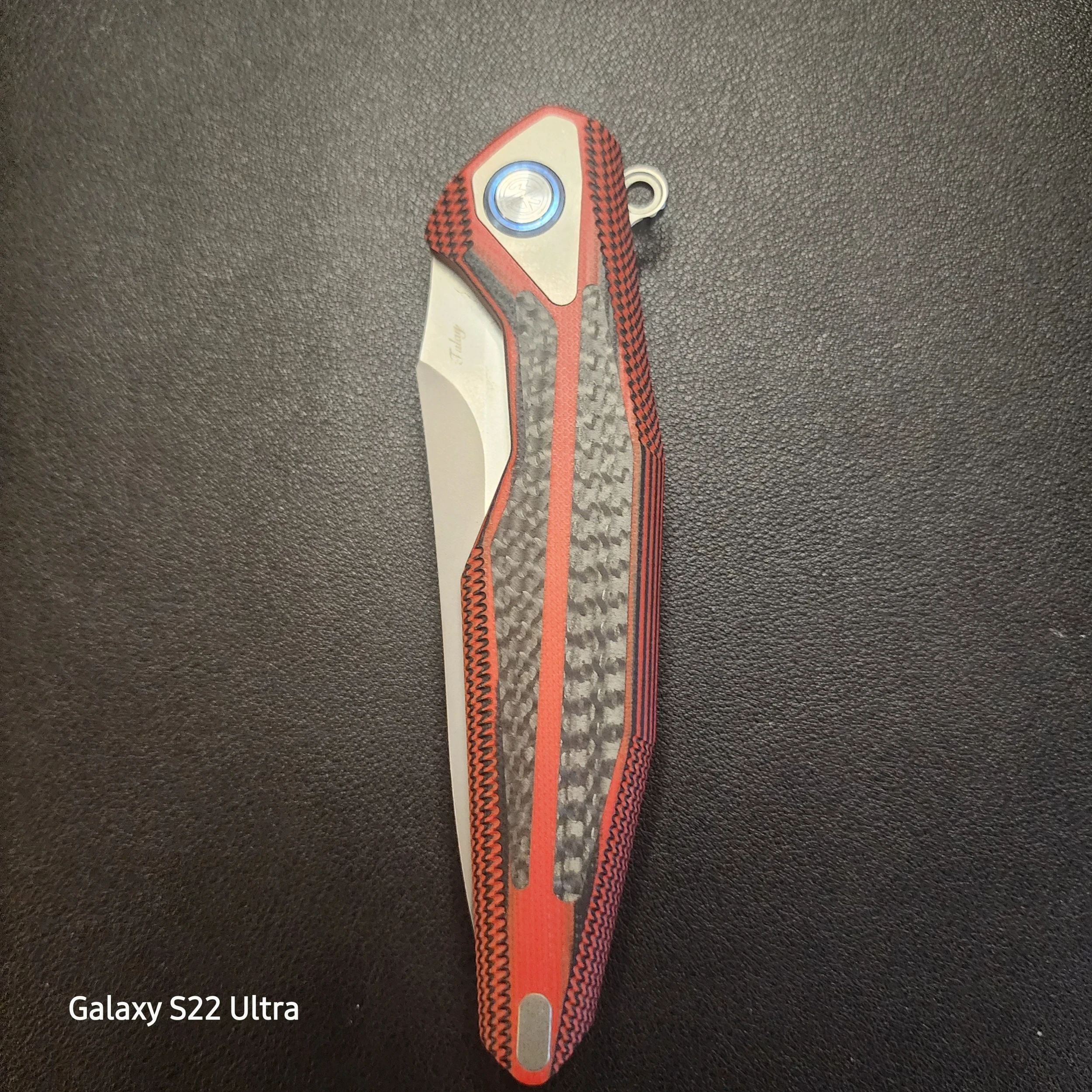 Bladebinge - Rike Tulay Knife Center exclusive. G10 integral, Carbon ...