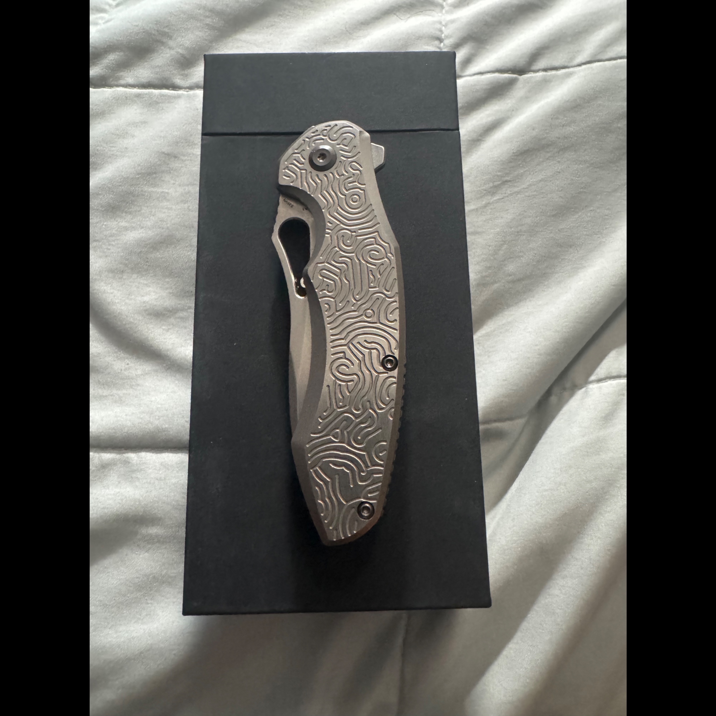 Bladebinge - Kansept Knives Djinn Designs Echis Titanium