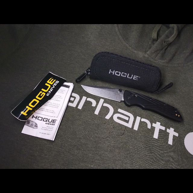 Bladebinge - Hogue Deka Clip Point Magnacut w/ extra set of OEM Omega ...