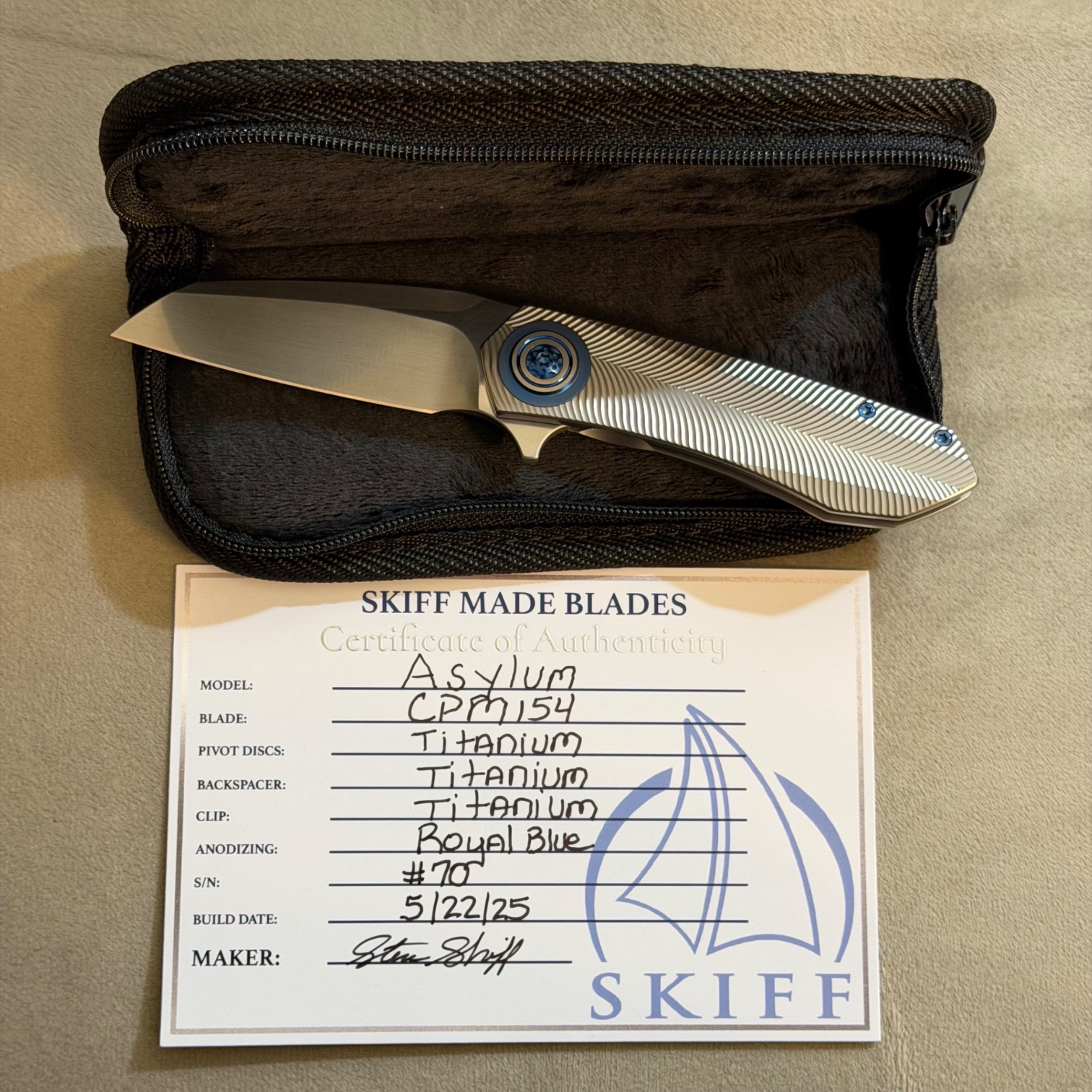 Bladebinge - Skiff Made Blades Asylum #70