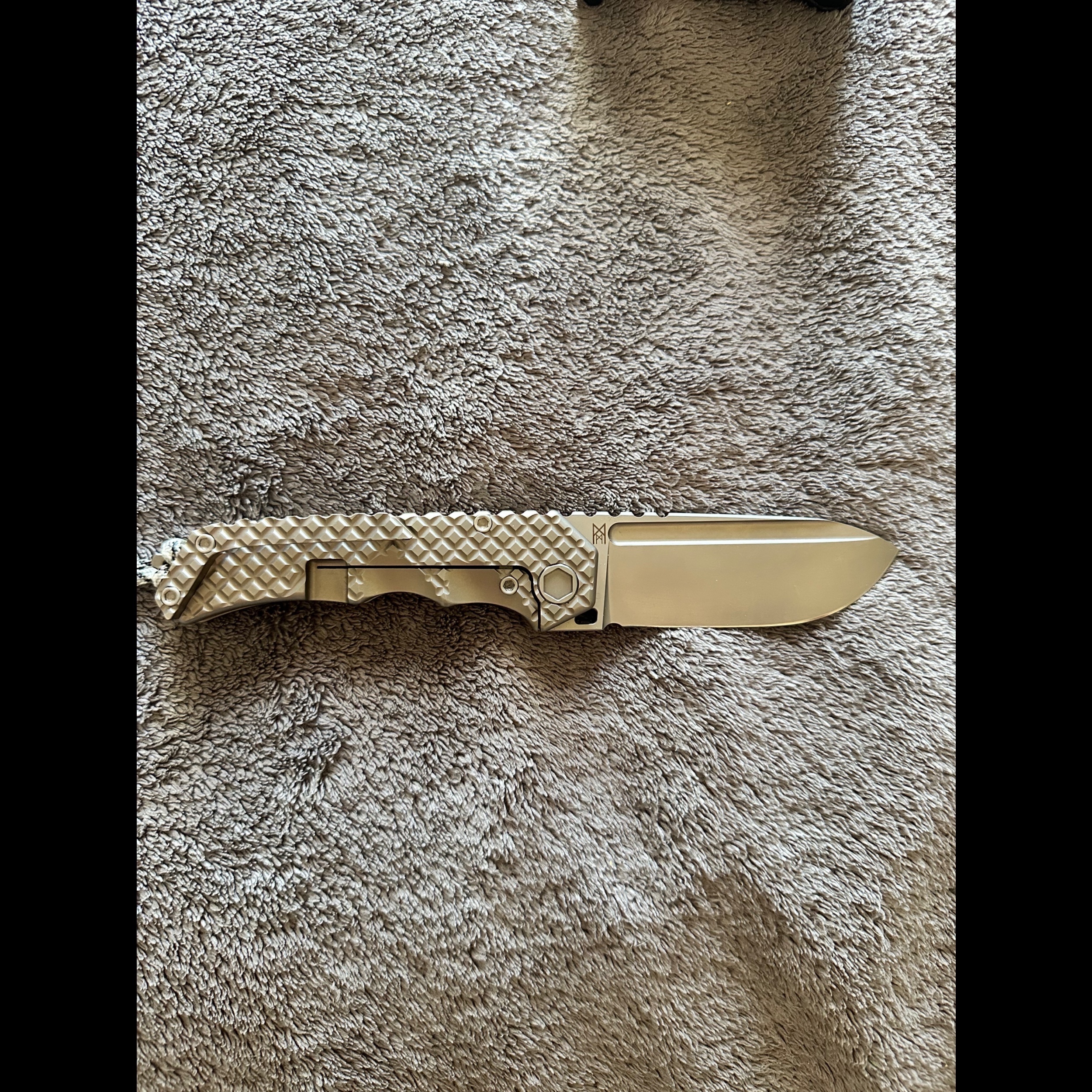 Bladebinge - Midgards Messer Hermod Flawless D2 Titanium