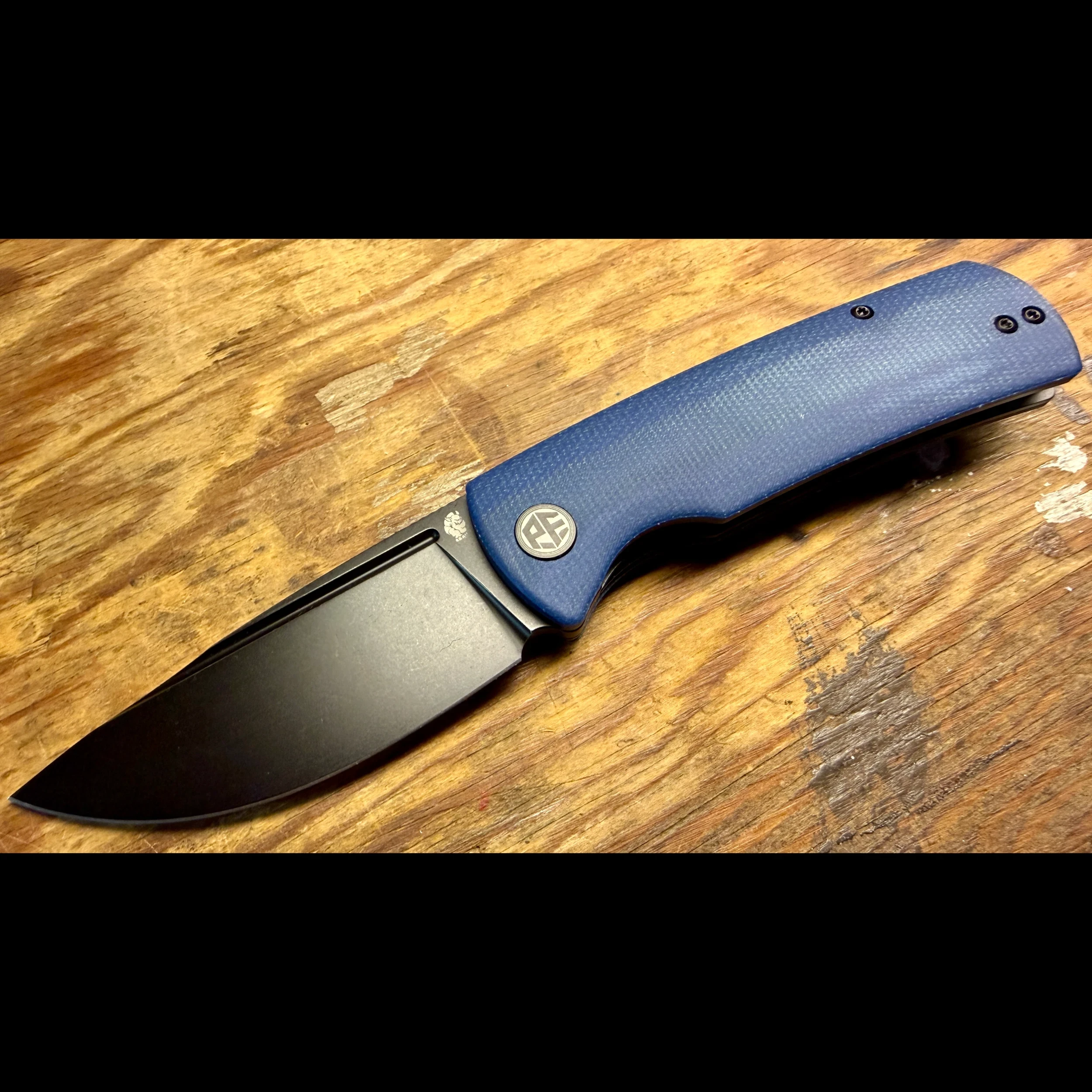 Bladebinge - Petrified Fish PFP01 BELUGA , K110 Black Sand blasted ...