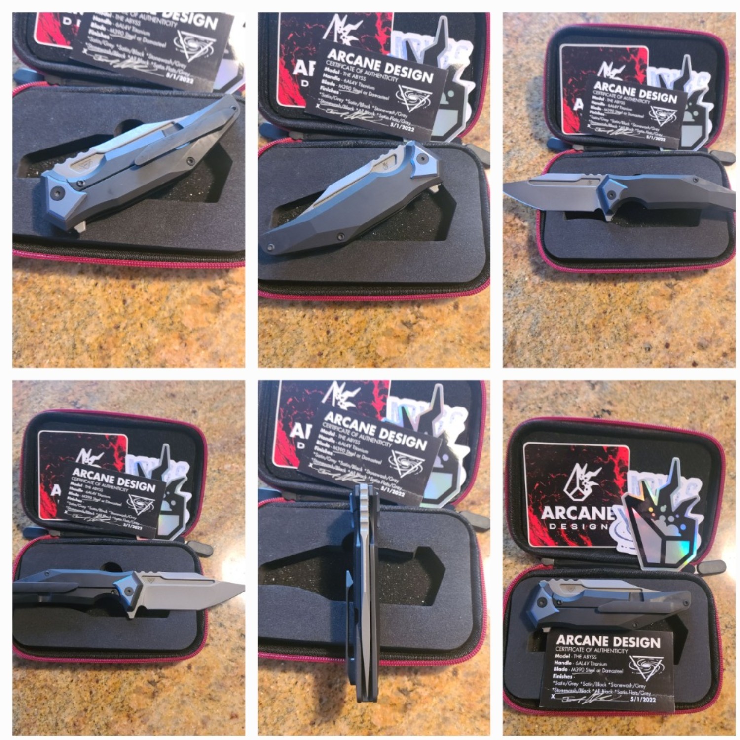 Bladebinge - Arcane Design Abyss knife