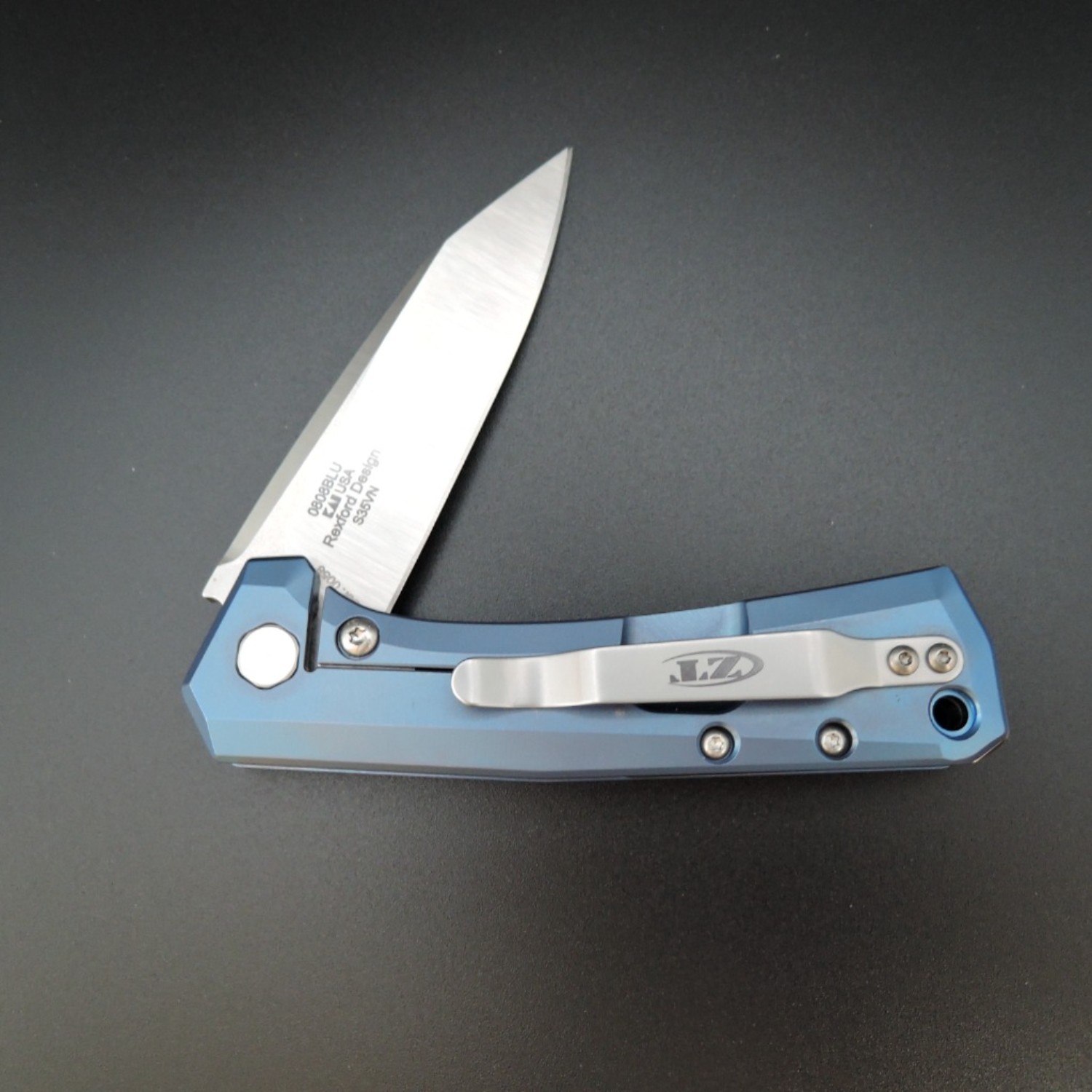 Bladebinge - ZERO TOLERANCE ZT 0808BLU Rexford Design - Sprint Run ...