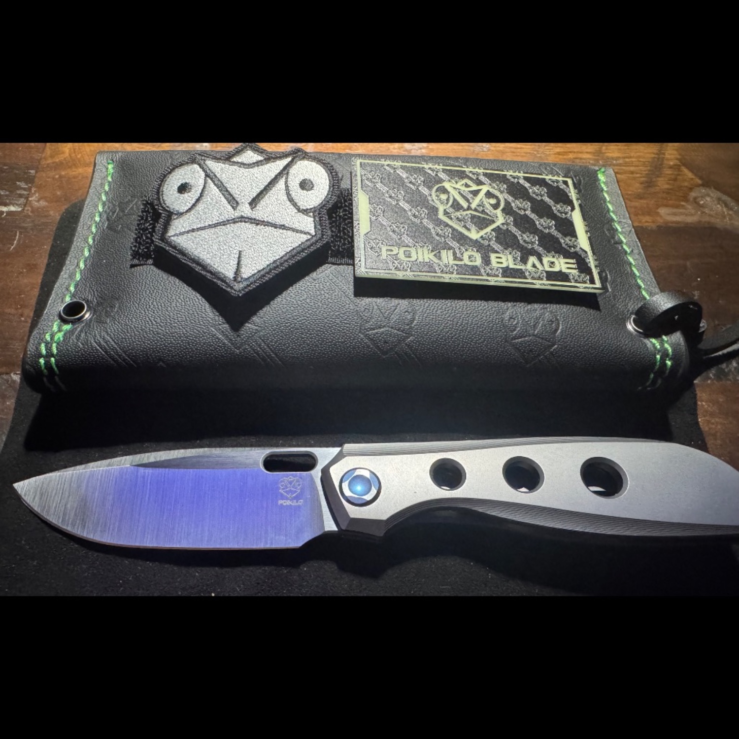 Bladebinge - Poikilo unreleased Gecko S1 Hollow grind Blade ONLY ...