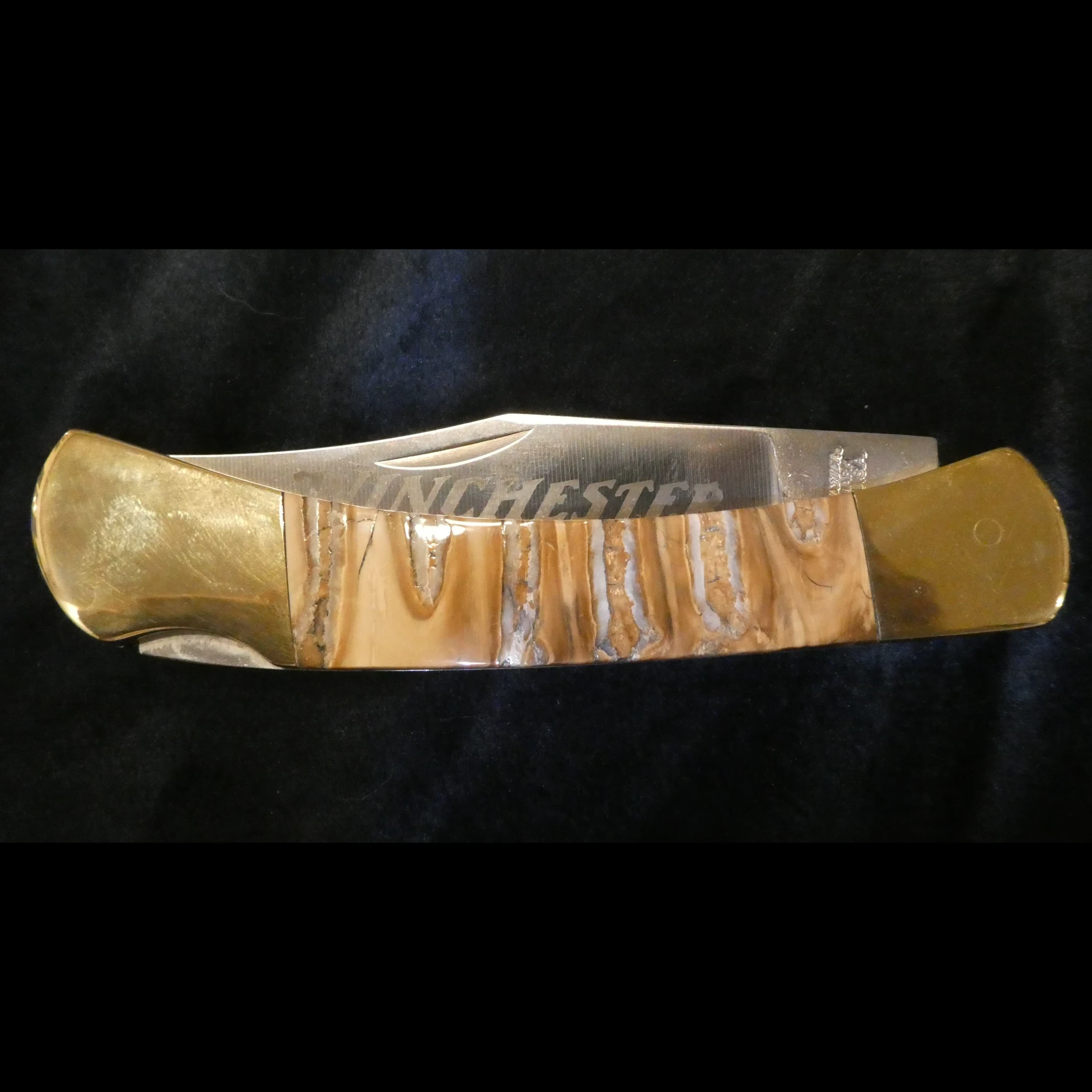 Bladebinge - RARE 2022 WINCHESTER LB220 LOCKBACK HUNTING KNIFE W ...