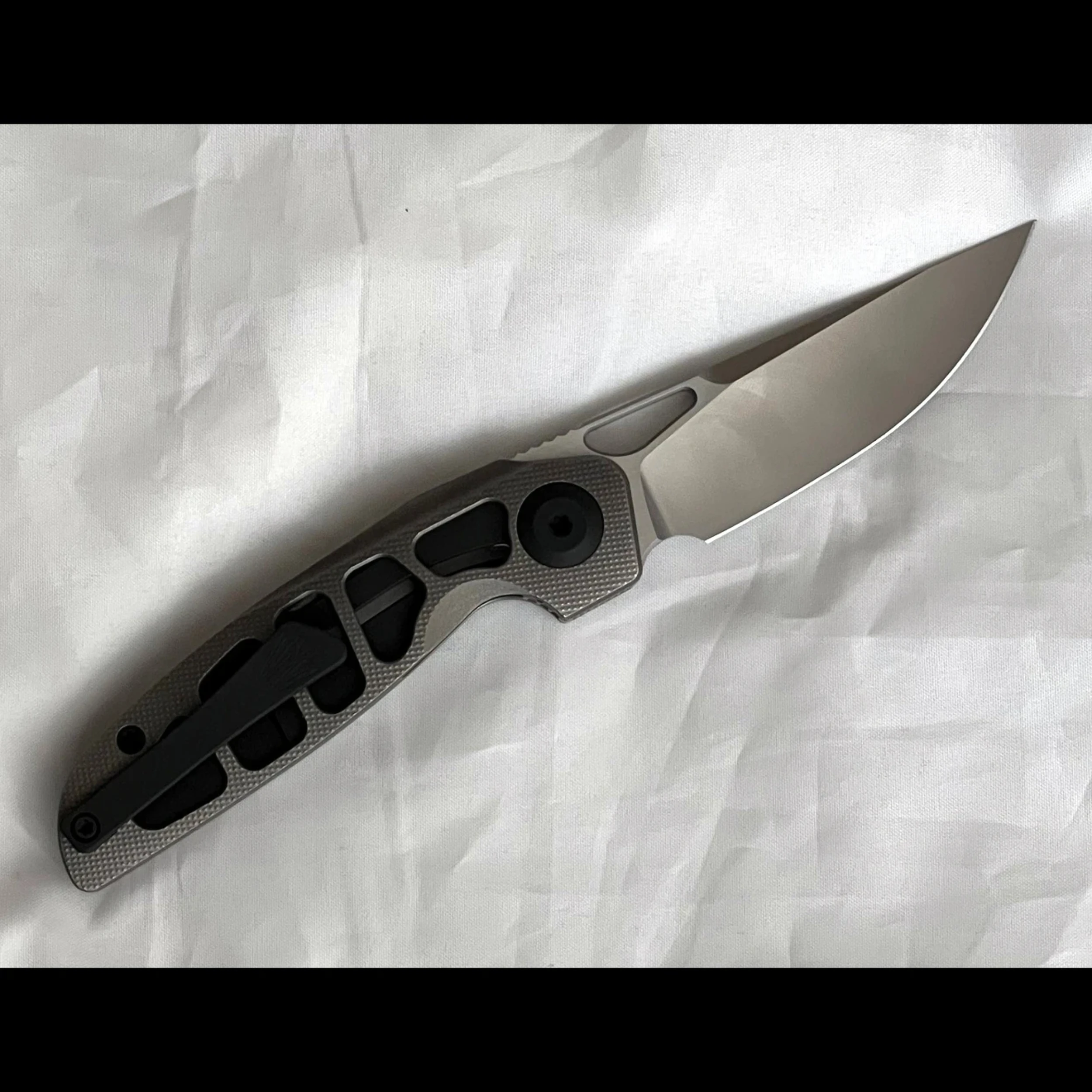 Bladebinge - HMC Knives Transient 2.9 V3 Skeleton with Knurling