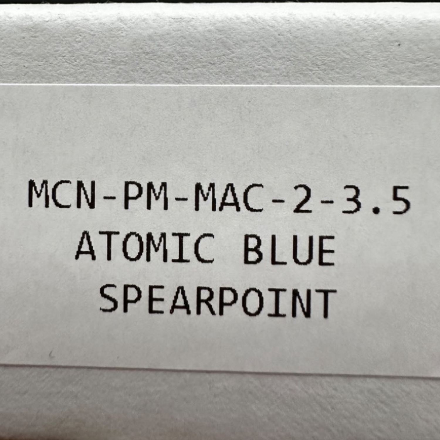 Bladebinge - McNees Performance Machined MAC2 3.5 - Spearpoint