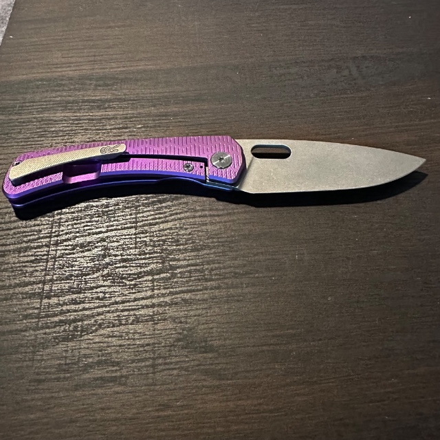 Bladebinge - SPK Unlimited - Lamia - Gen 4 - Nature Grip with Purple Ano