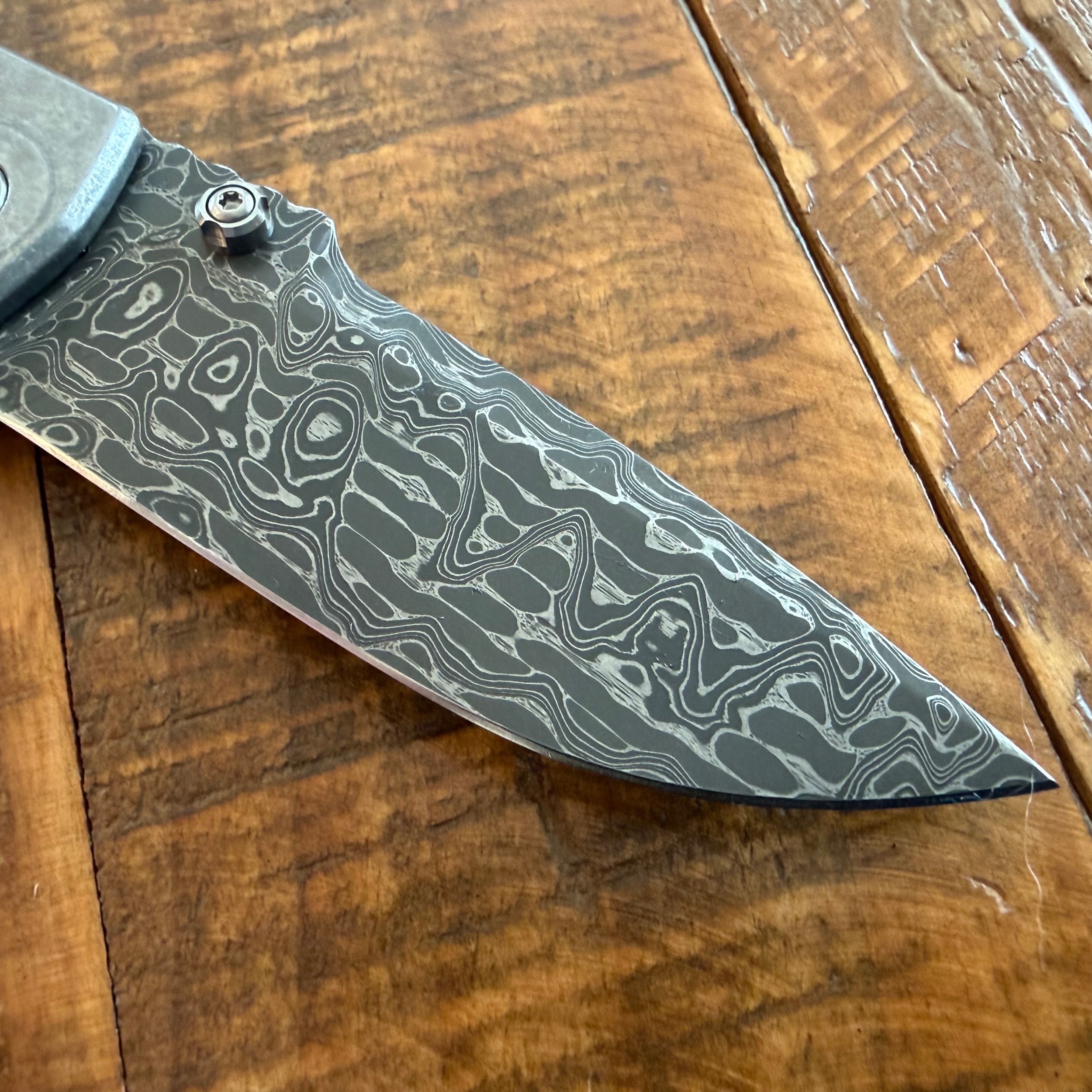 Bladebinge - Les George VECP Frame Lock - Chad Nichols Intrepid ...