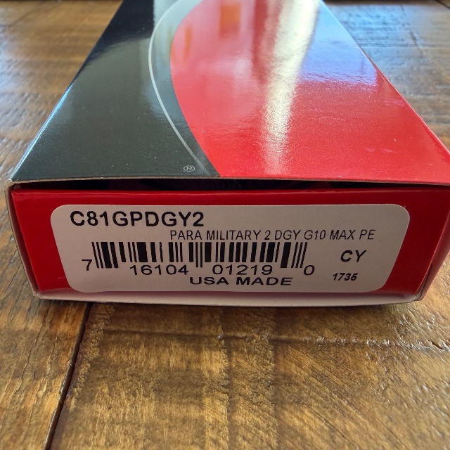 Bladebinge - Spyderco Paramilitary 2 Maxamet Blade Gray G10 Handles PM2 ...