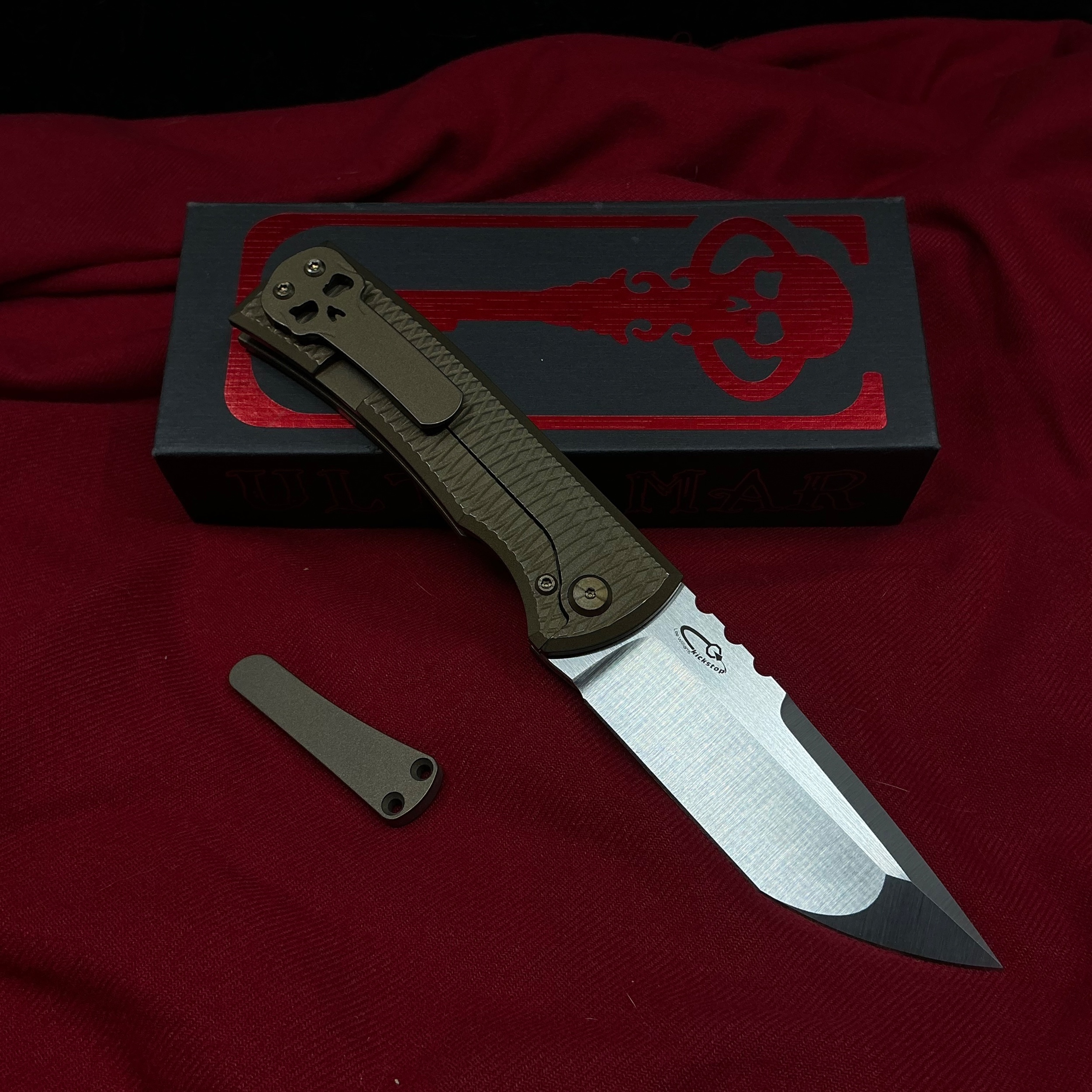 Bladebinge - Chaves Ultramar 229 Kickstop Tanto Fanatics Edge Custom