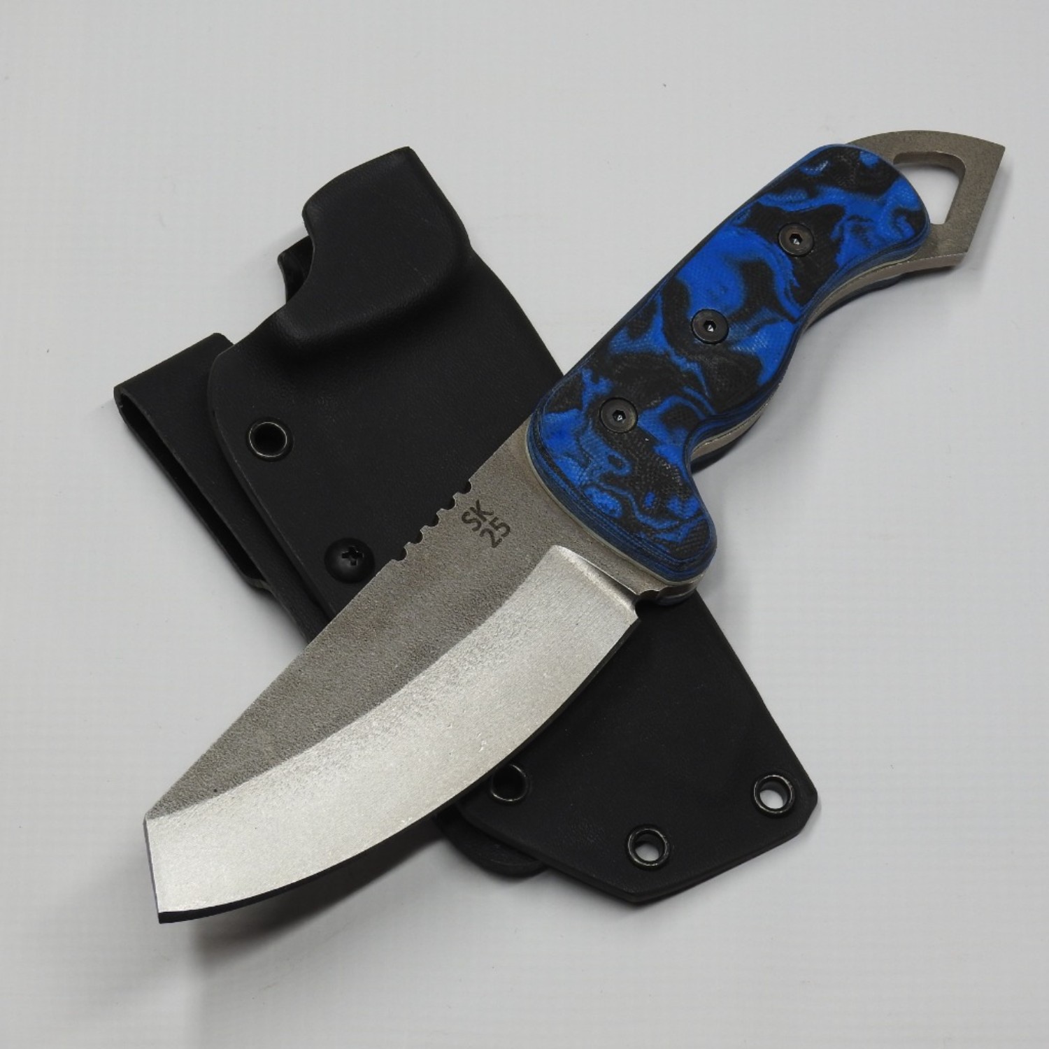 Bladebinge - 2025 Shed Knives Sheepsfoot ATLANTIC BLUE G-10 154-CM ...