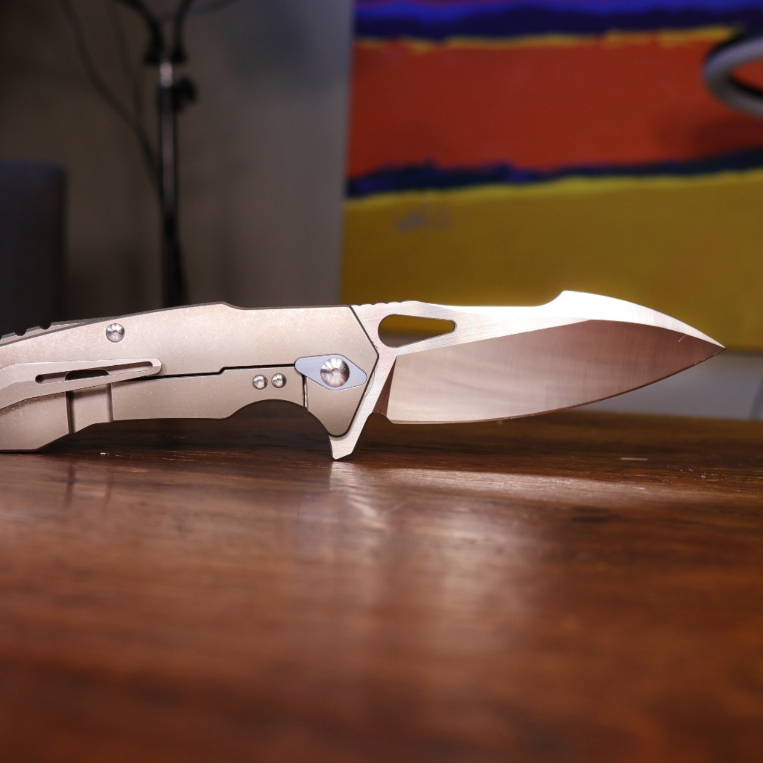 Bladebinge - Mid-Tech Ti Frame Lock with M390 Harpoon Blade (Occam ...