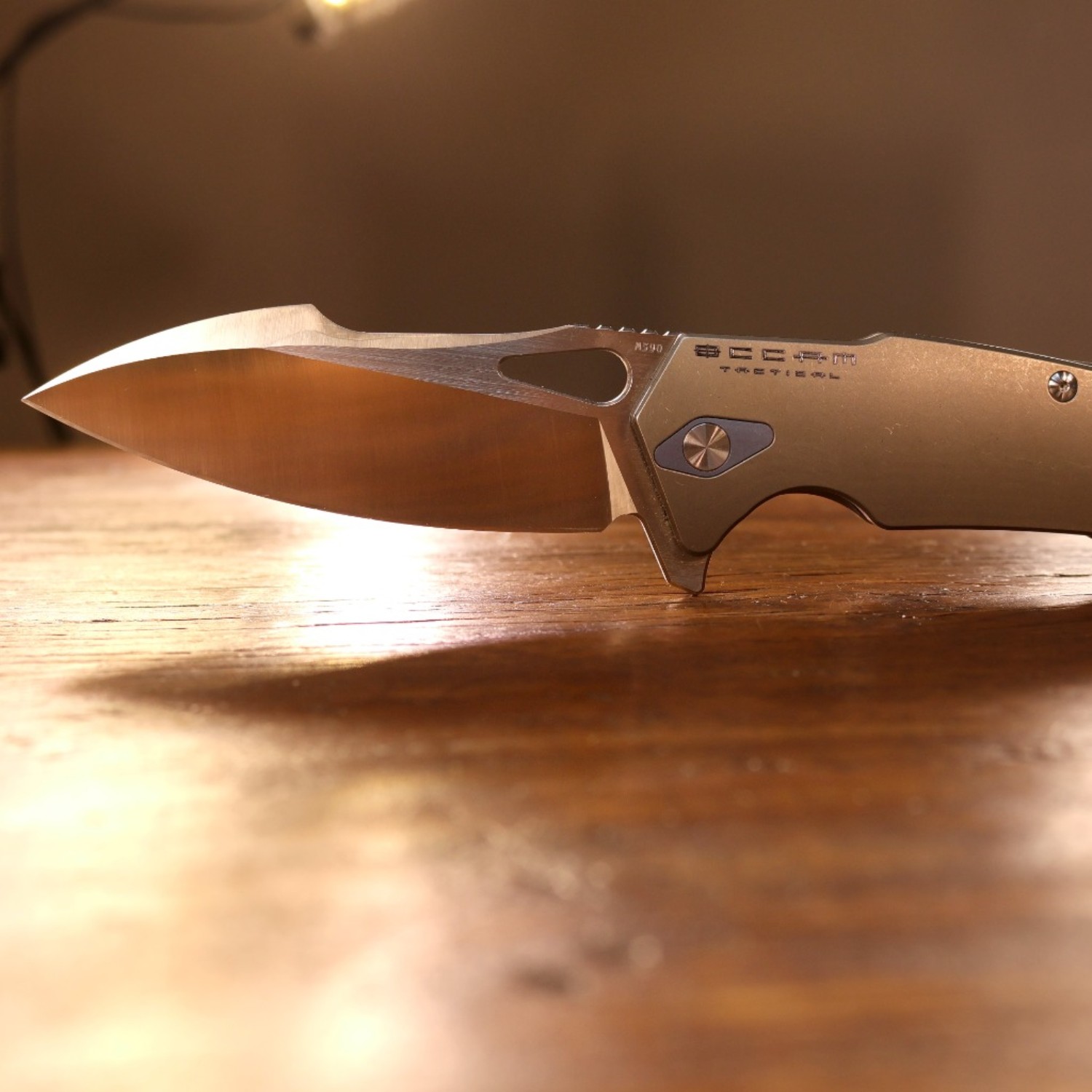 Bladebinge - Mid-Tech Ti Frame Lock with M390 Harpoon Blade (Occam ...