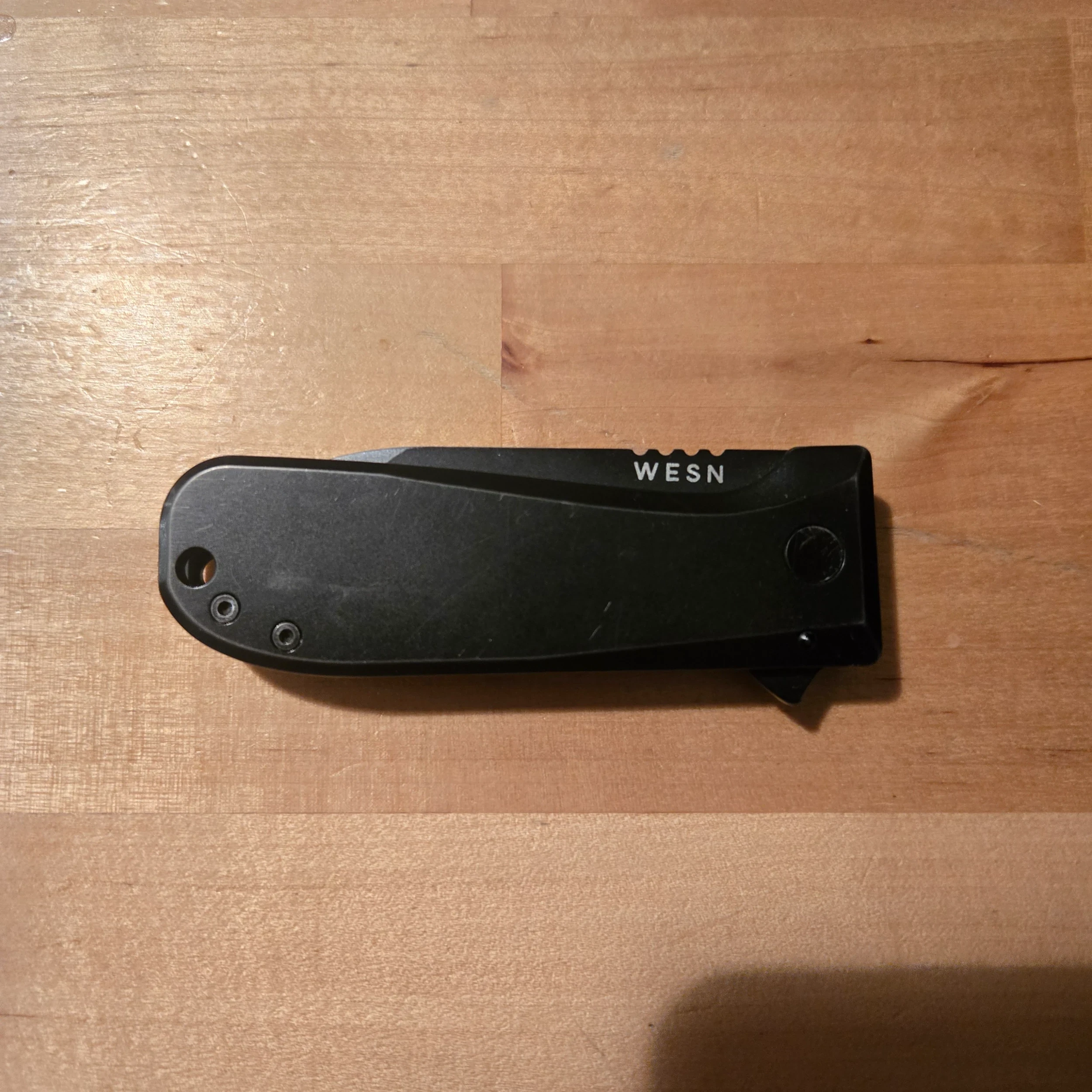 Bladebinge - WESN Blackout Titanium s35vn Allman