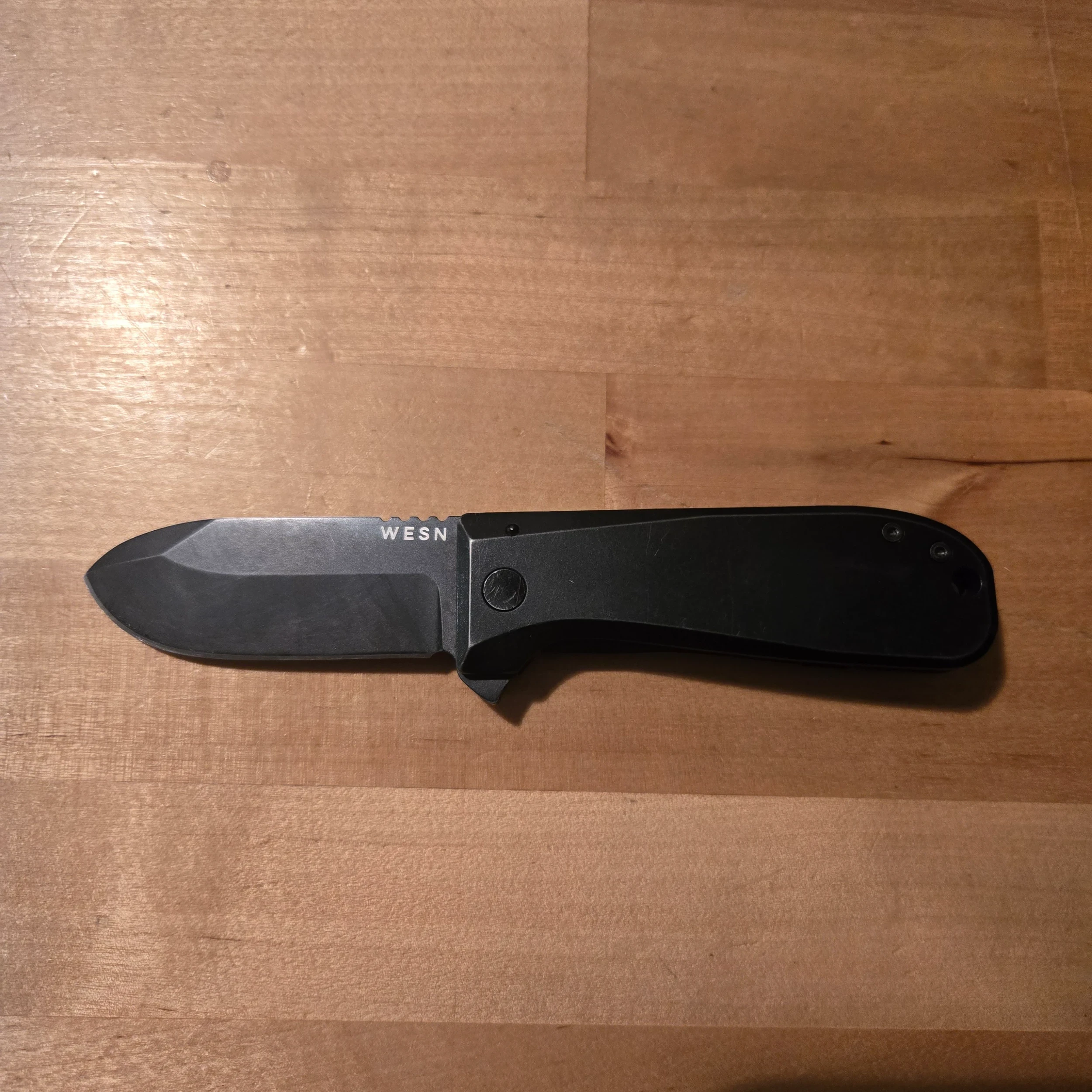 Bladebinge - WESN Blackout Titanium s35vn Allman