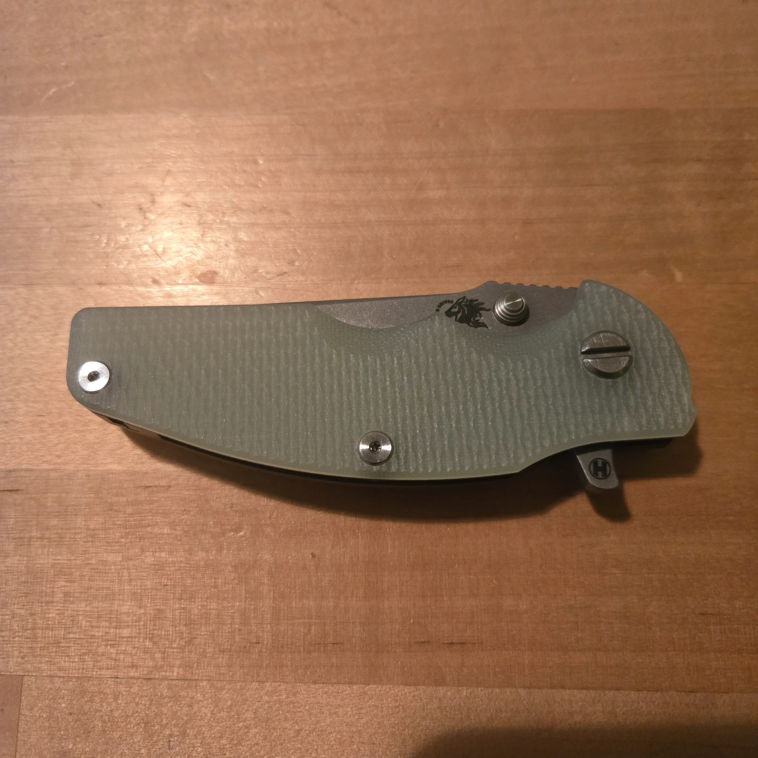 Bladebinge - Hinderer Jurrassic Slicer Magnacut Natural G10