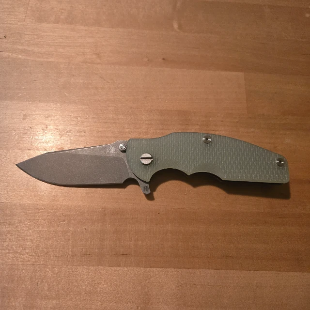 Bladebinge - Hinderer Jurrassic Slicer Magnacut Natural G10