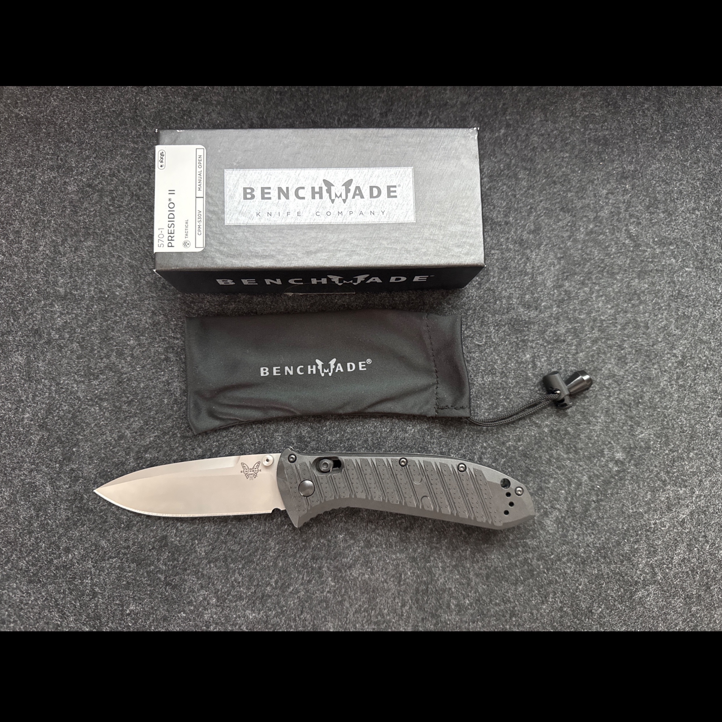 Bladebinge - Benchmade Presidio II 570-1 Folding Knife - Brand New in ...