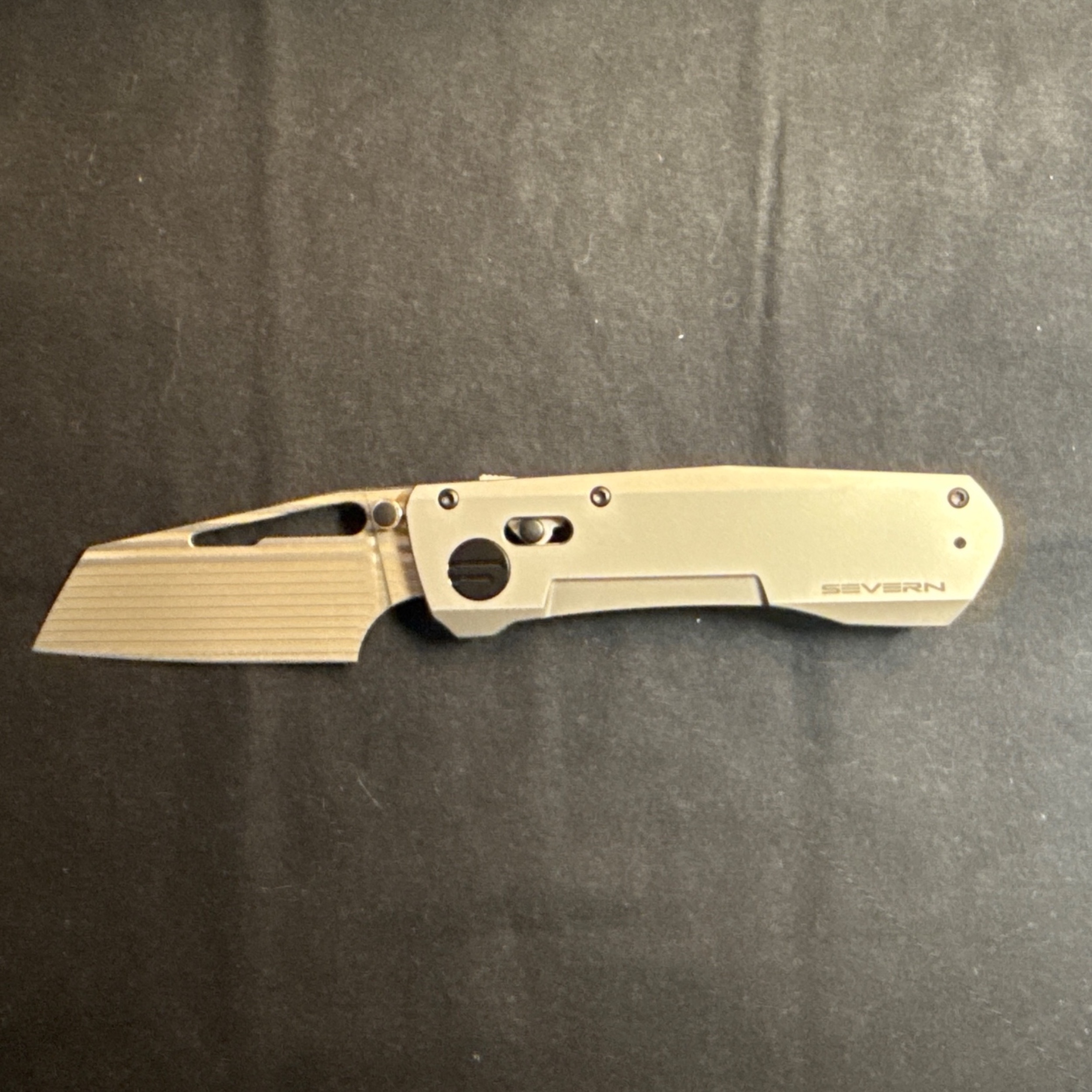 Bladebinge - Winterblade Severn Laser Bacon M390 blade (New)