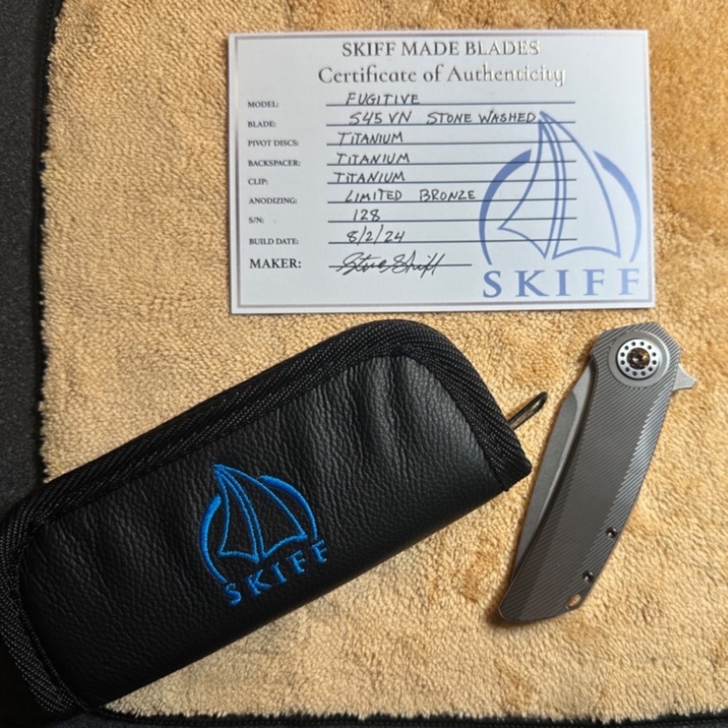 Bladebinge - Skiff Made Blades Fugitive #128 (NEW)